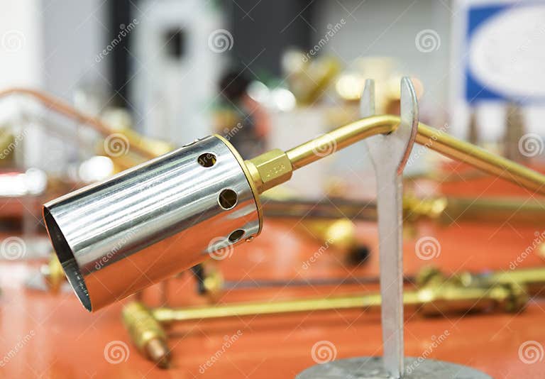 The industrial burner tip stock photo. Image of floor - 106127504