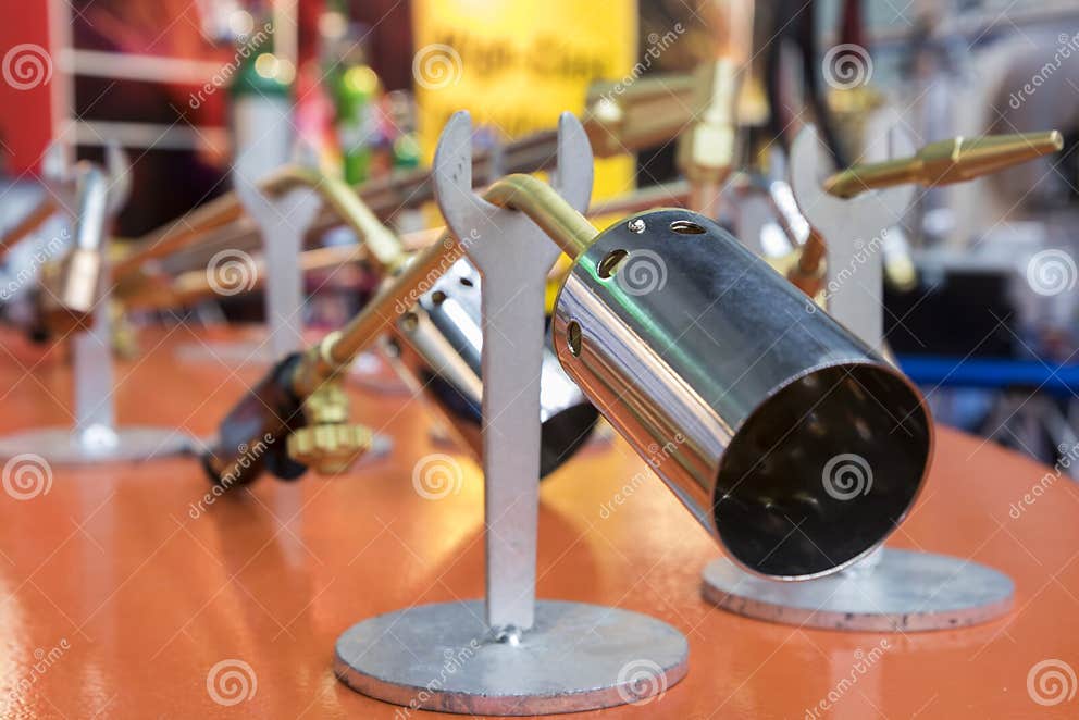 The industrial burner tip stock photo. Image of blue - 106127512