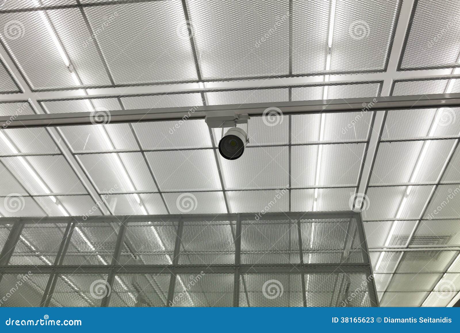 Industrial ceiling stock image. Image of closeup, constructions - 38165623