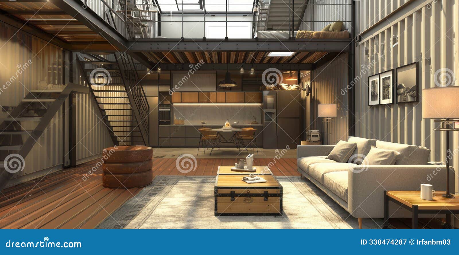 Industrial Chic. Interior Design Inspired by Cargo Container ...