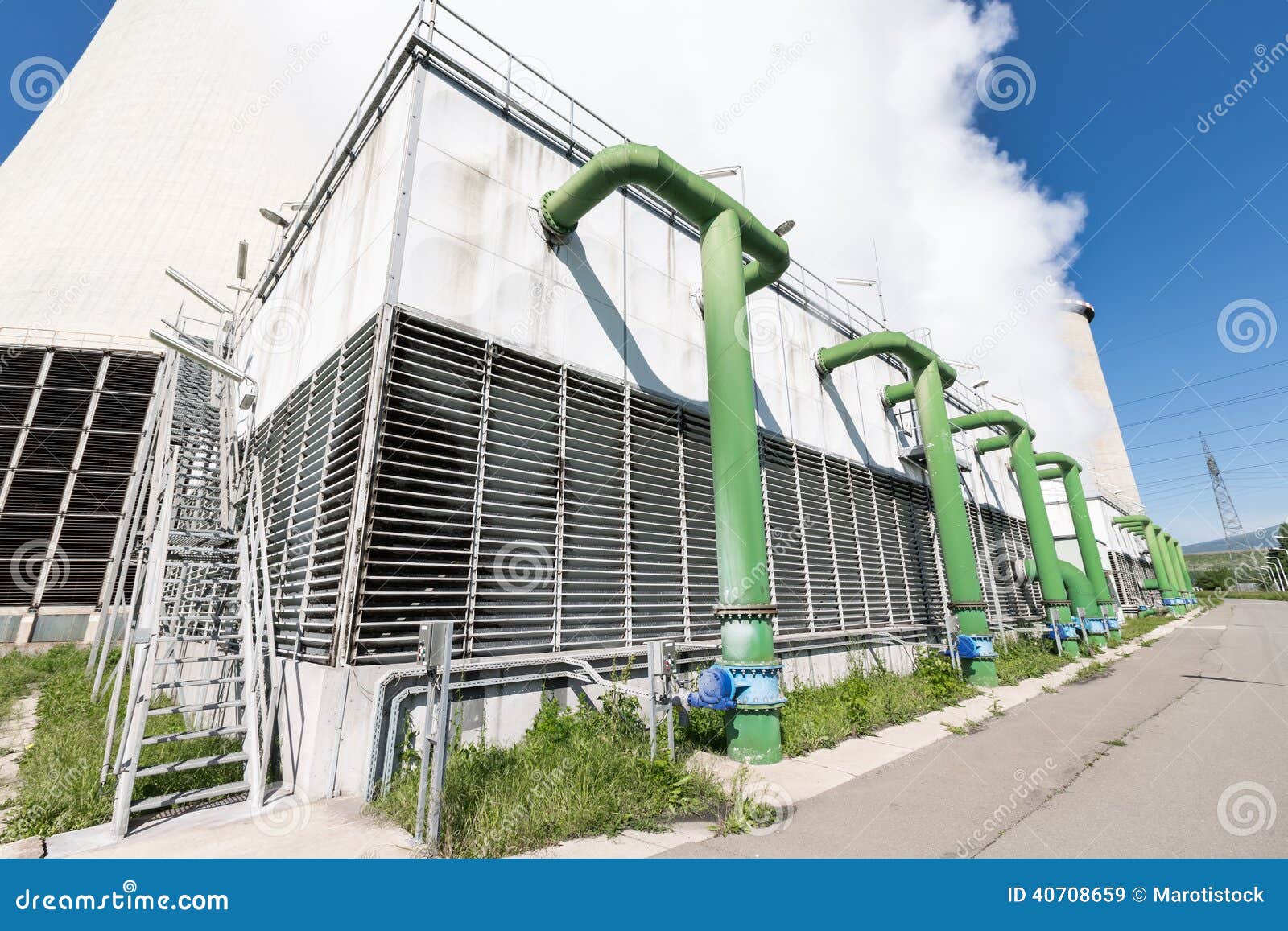 Industrial chiller stock image. Image of smoke, chil - 40708659