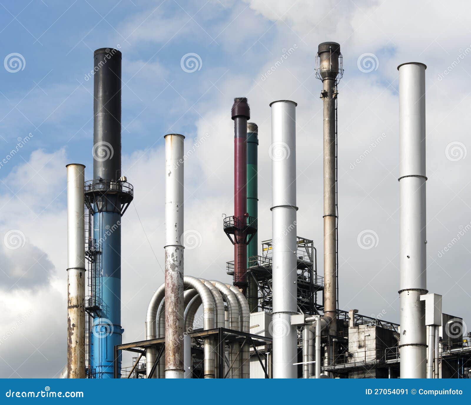 Industrial chimney stock image. Image of chimney, energy - 27054091