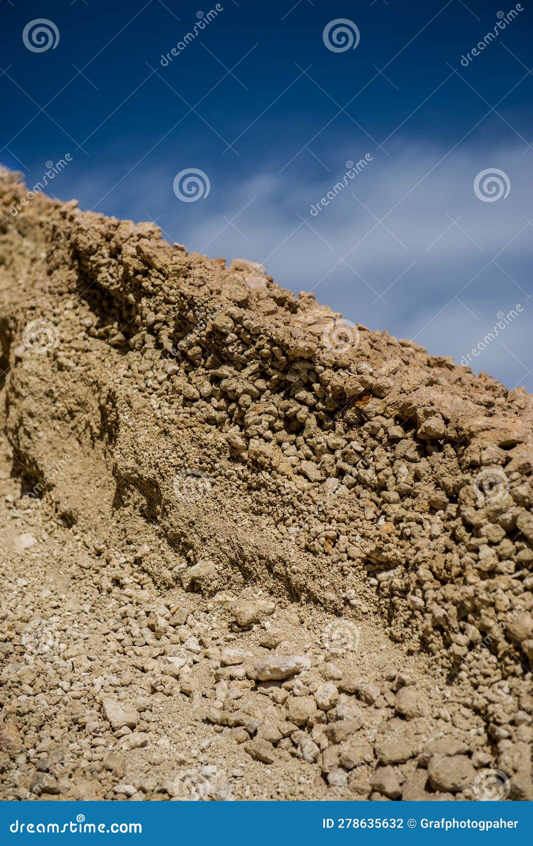 Industrial Clinker for Cement Production Against the Sky Stock Photo ...