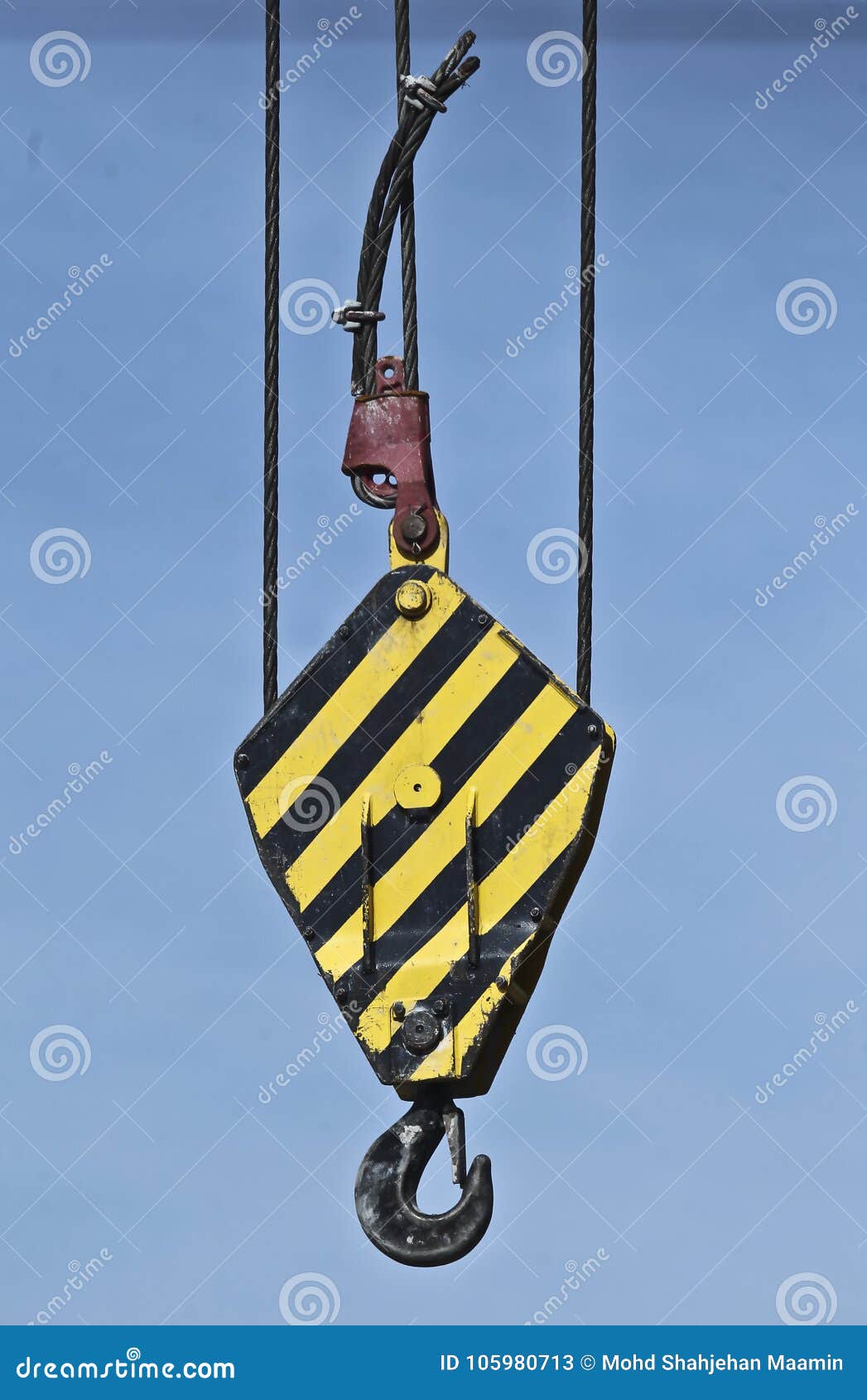 Industrial stock image. Image of high, steel, hook, city - 105980713
