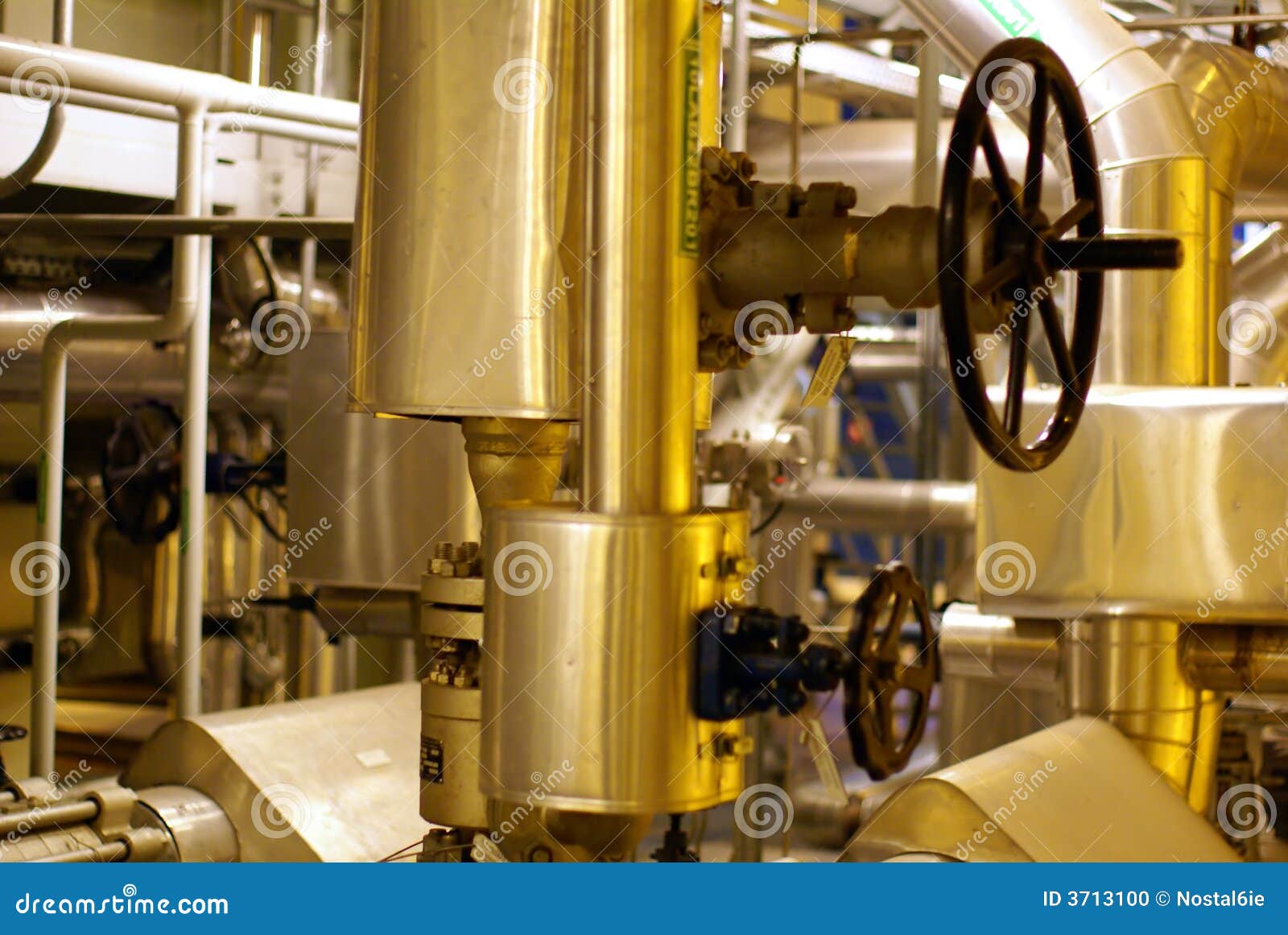 Industrial closing valve stock photo. Image of energy - 3713100
