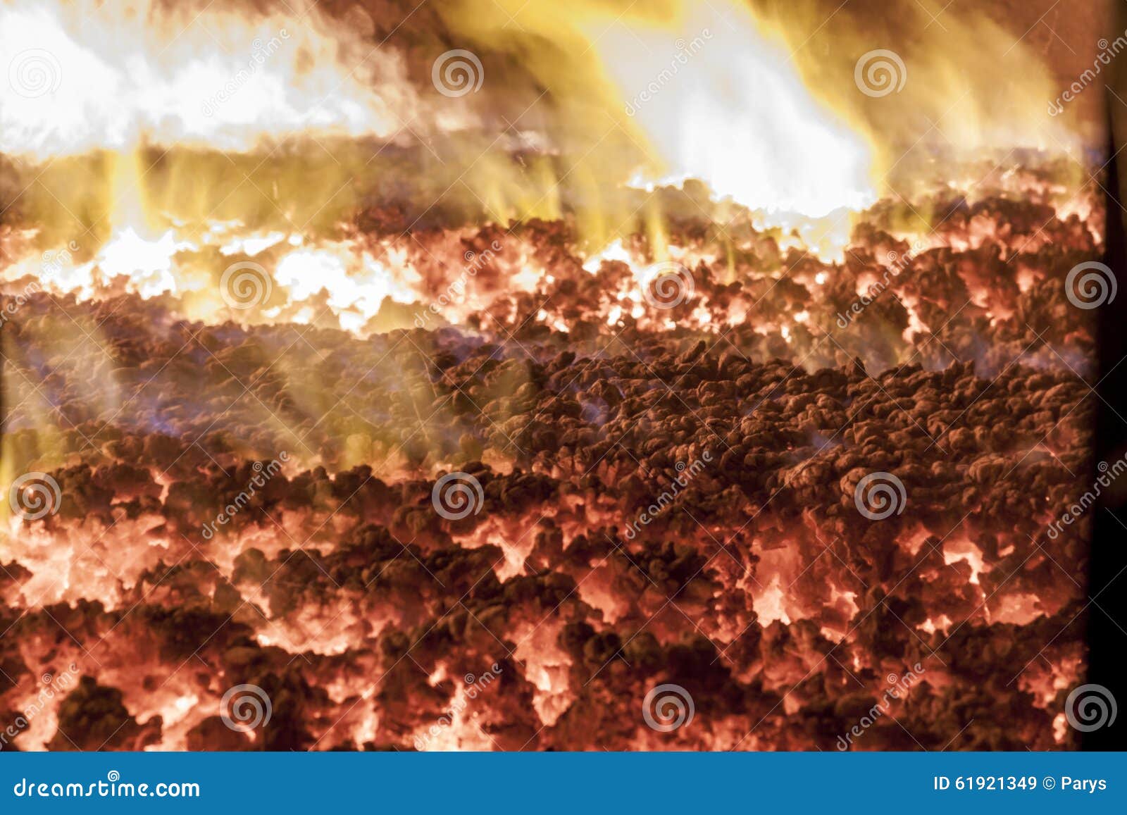 Industrial coal furnace stock image. Image of coal, glow - 61921349
