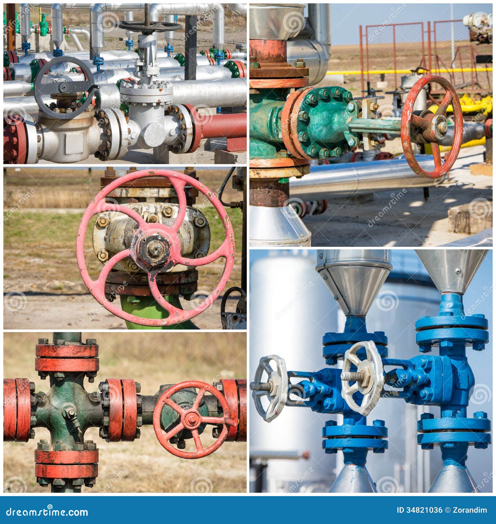 Industrial collage stock photo. Image of metal, technology - 34821036