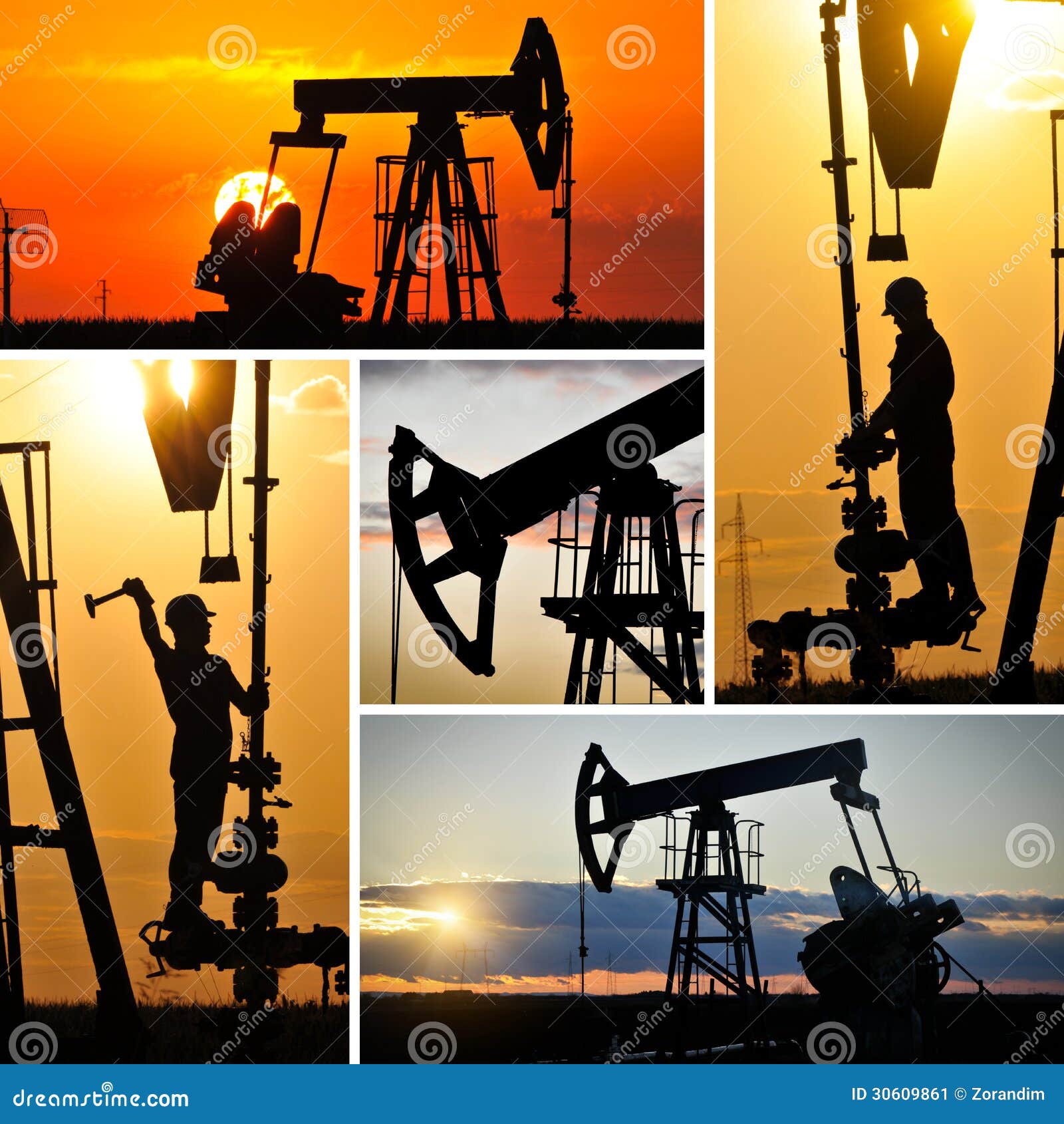 Industrial Collage Royalty-Free Stock Photo | CartoonDealer.com #33272121