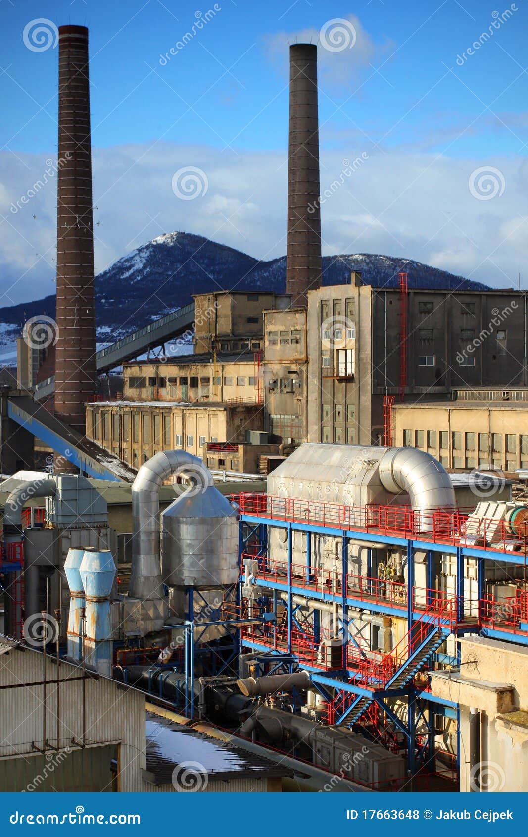 Industrial complex stock photo. Image of building, complex - 17663648