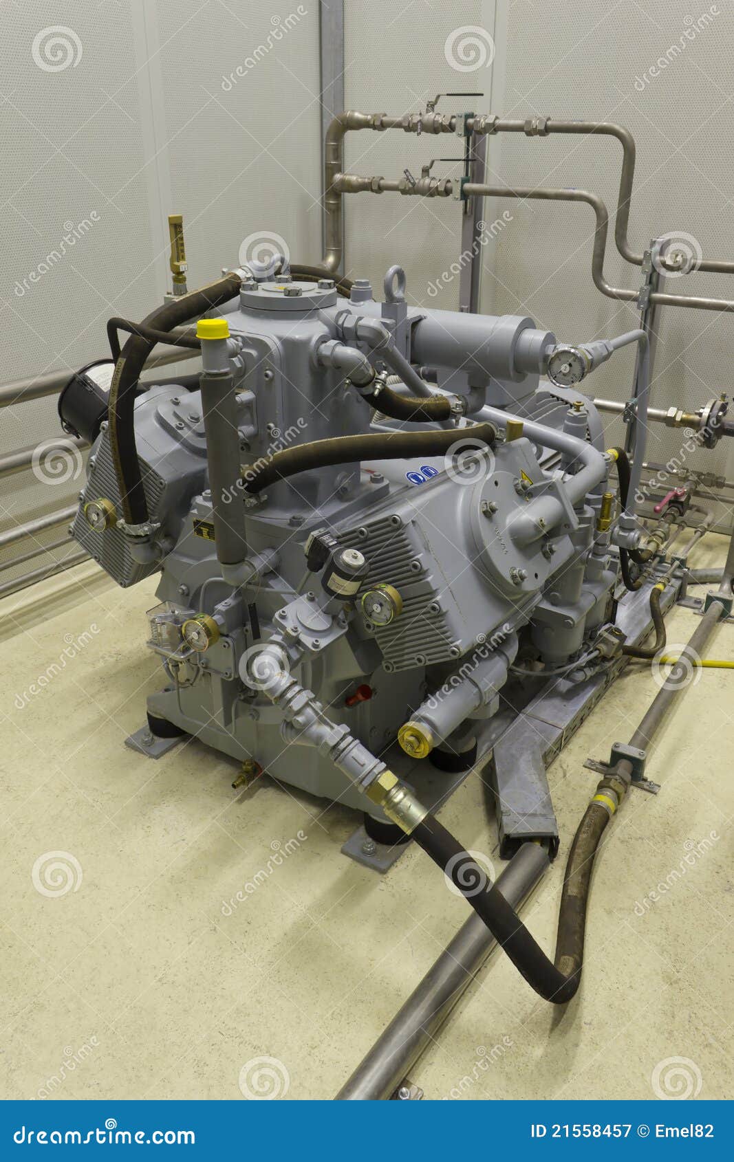 Industrial compressor stock image. Image of industry - 21558457