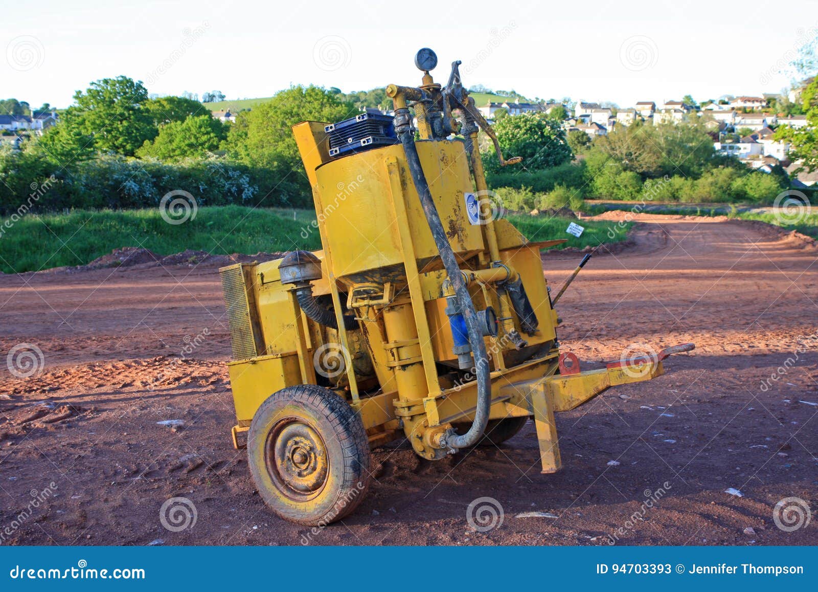 Industrial compressor stock image. Image of wheels, compressor - 94703393