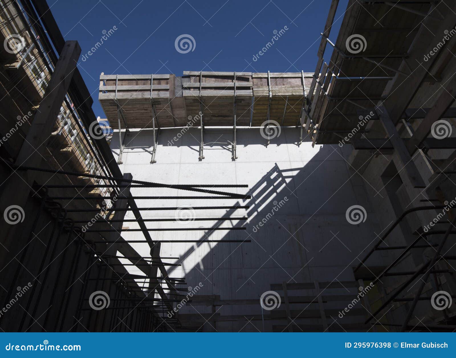 Industrial Concrete Building and Industrial Architecture Stock Photo ...