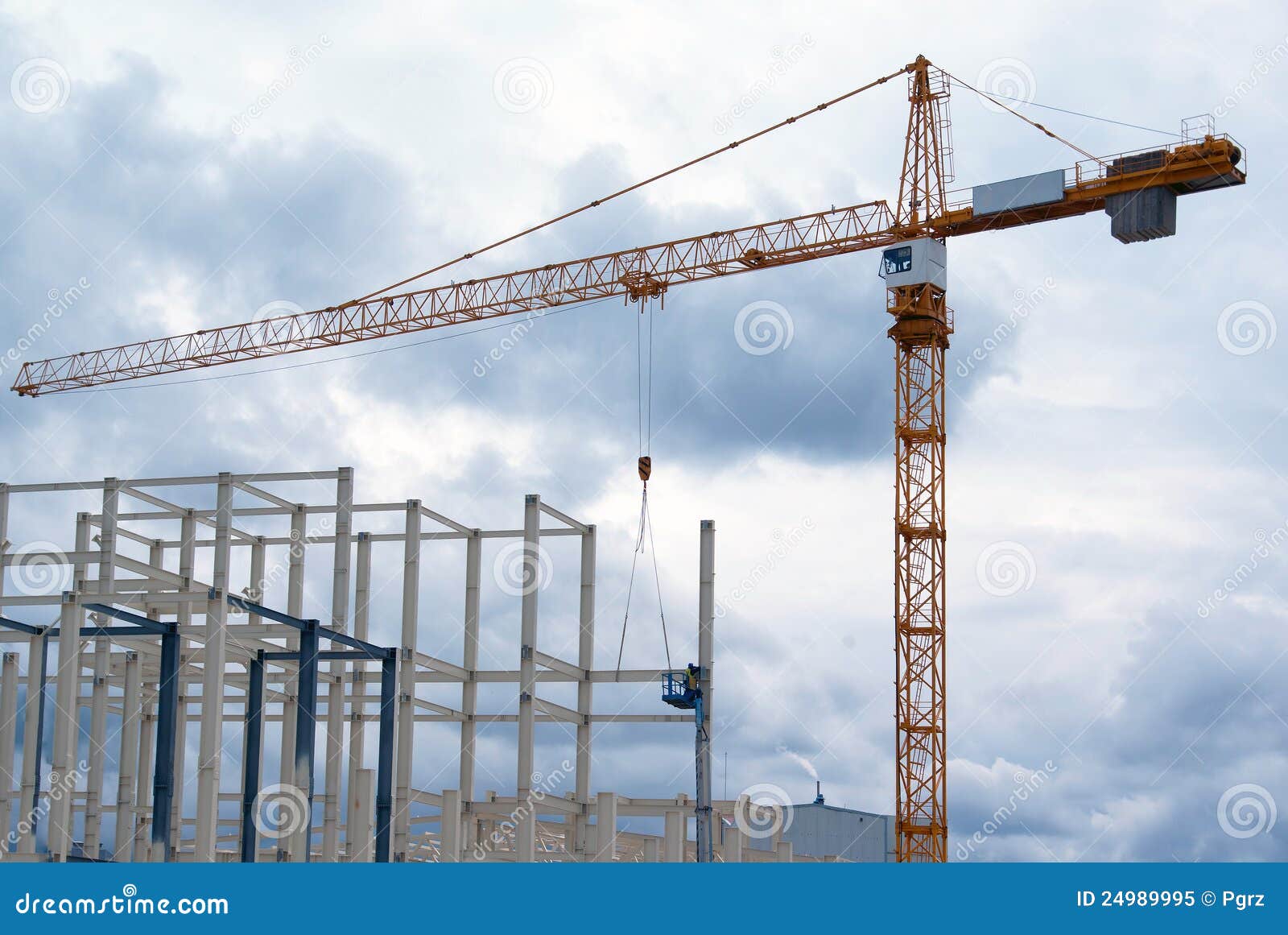 Industrial construction stock image. Image of industrial - 24989995