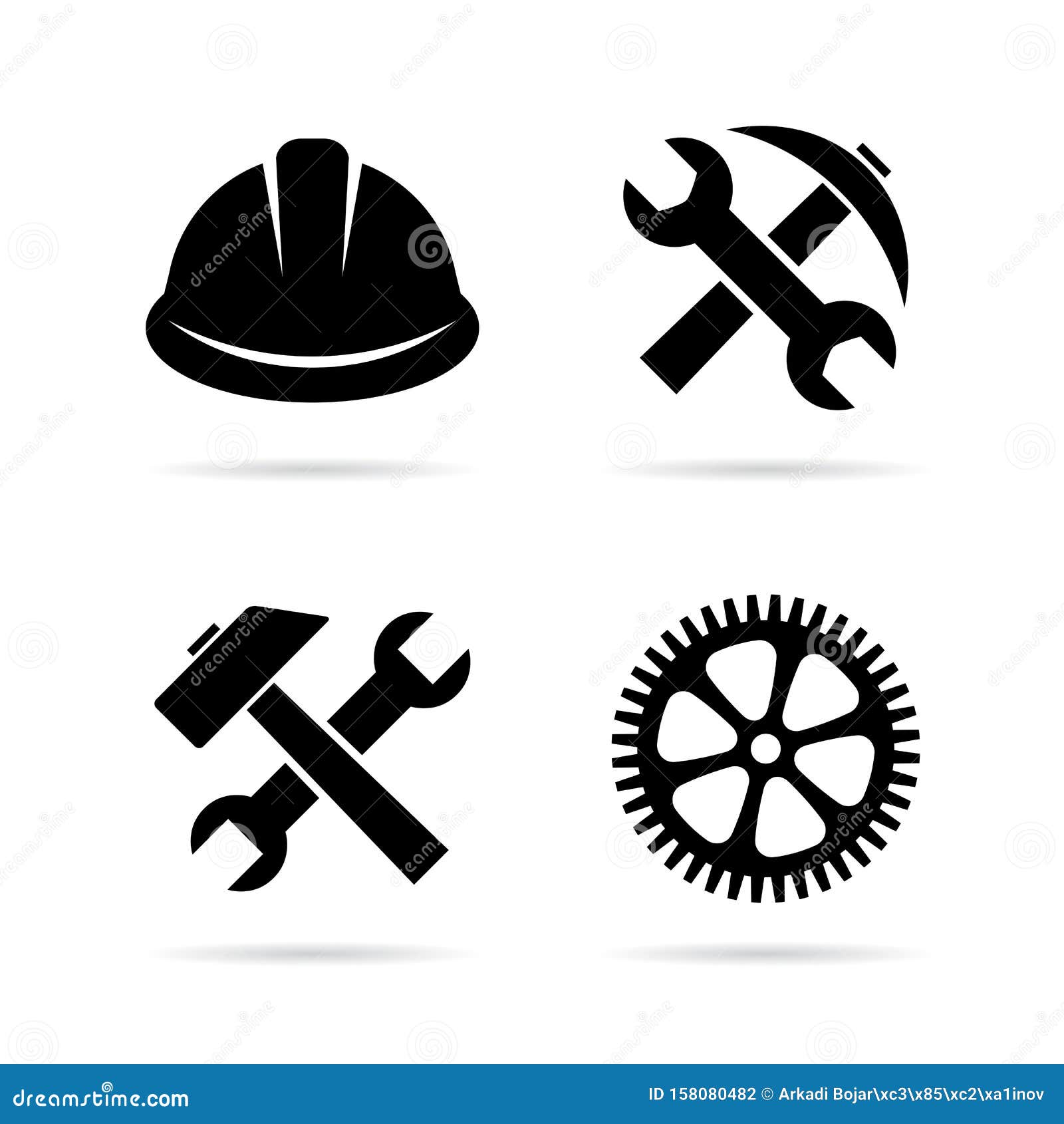 Industrial Construction Worker Woman With Personal Protective Equipment ...