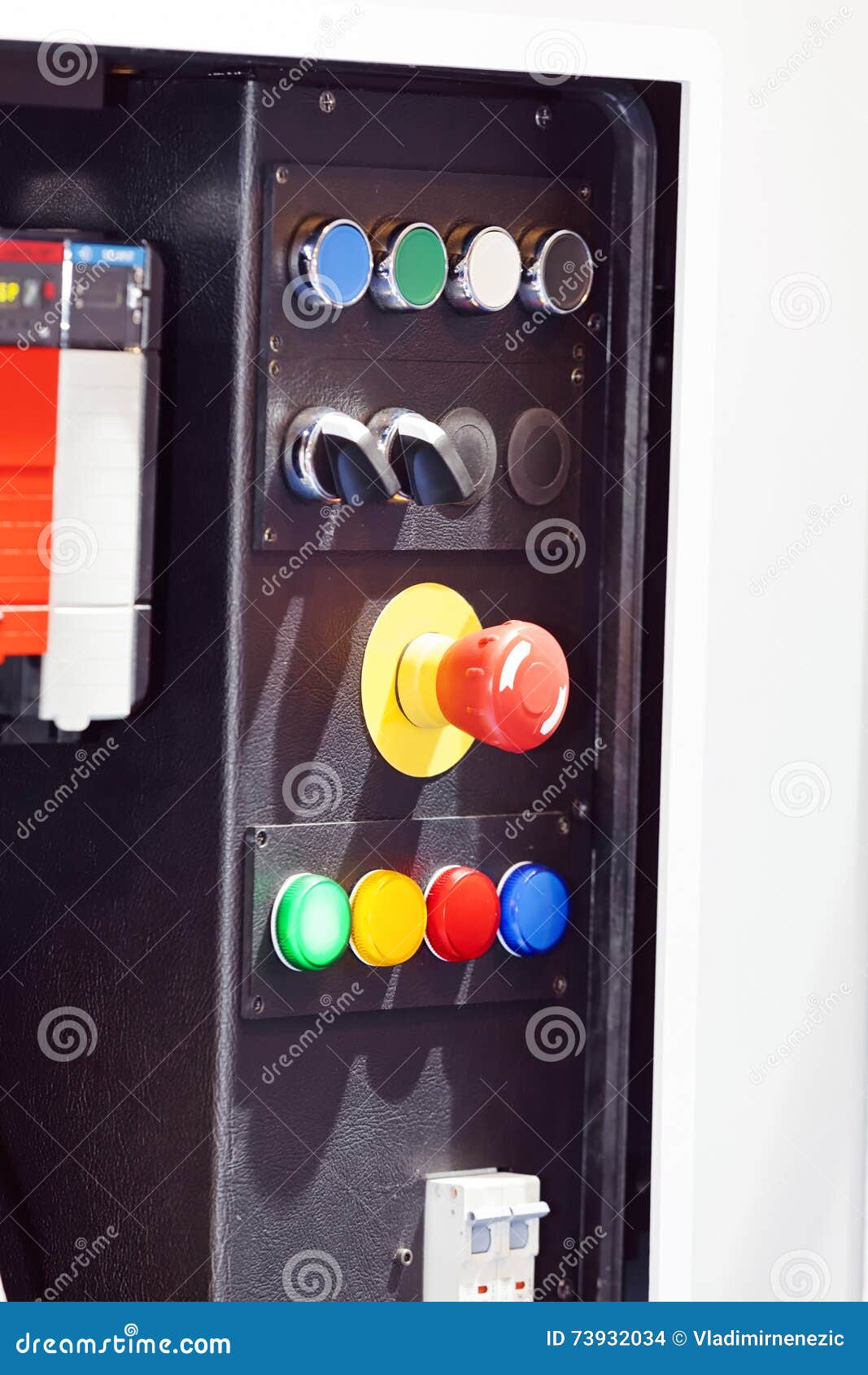 Industrial control box stock photo. Image of hall, engineering - 73932034