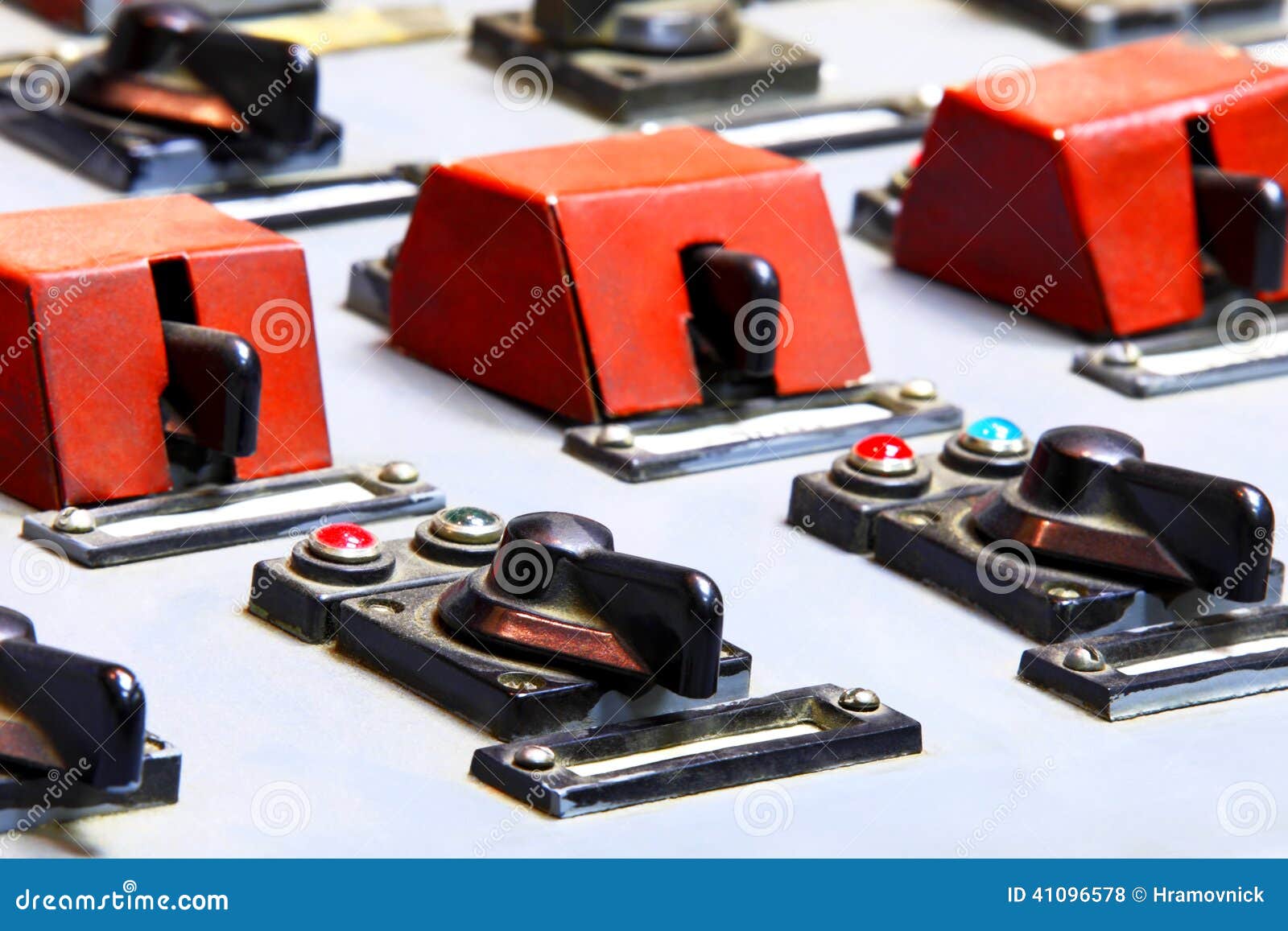 Industrial control panel stock photo. Image of power - 41096578