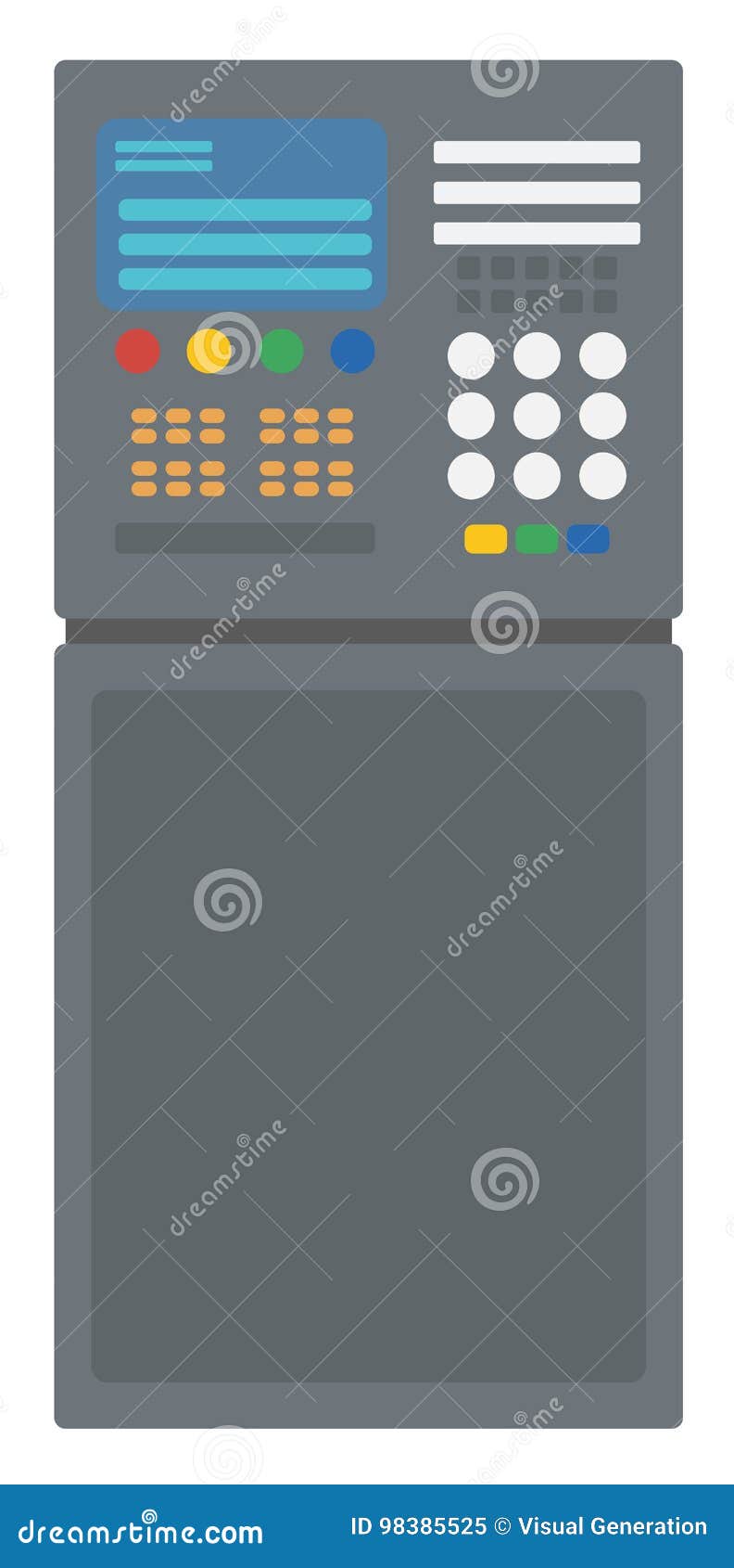 Industrial Control System ICS Infographics Linear Icons Collection ...