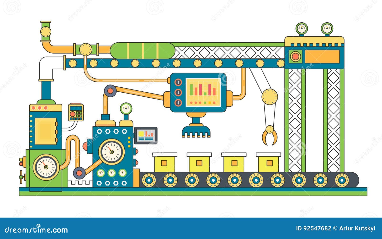 Machine Illustration
