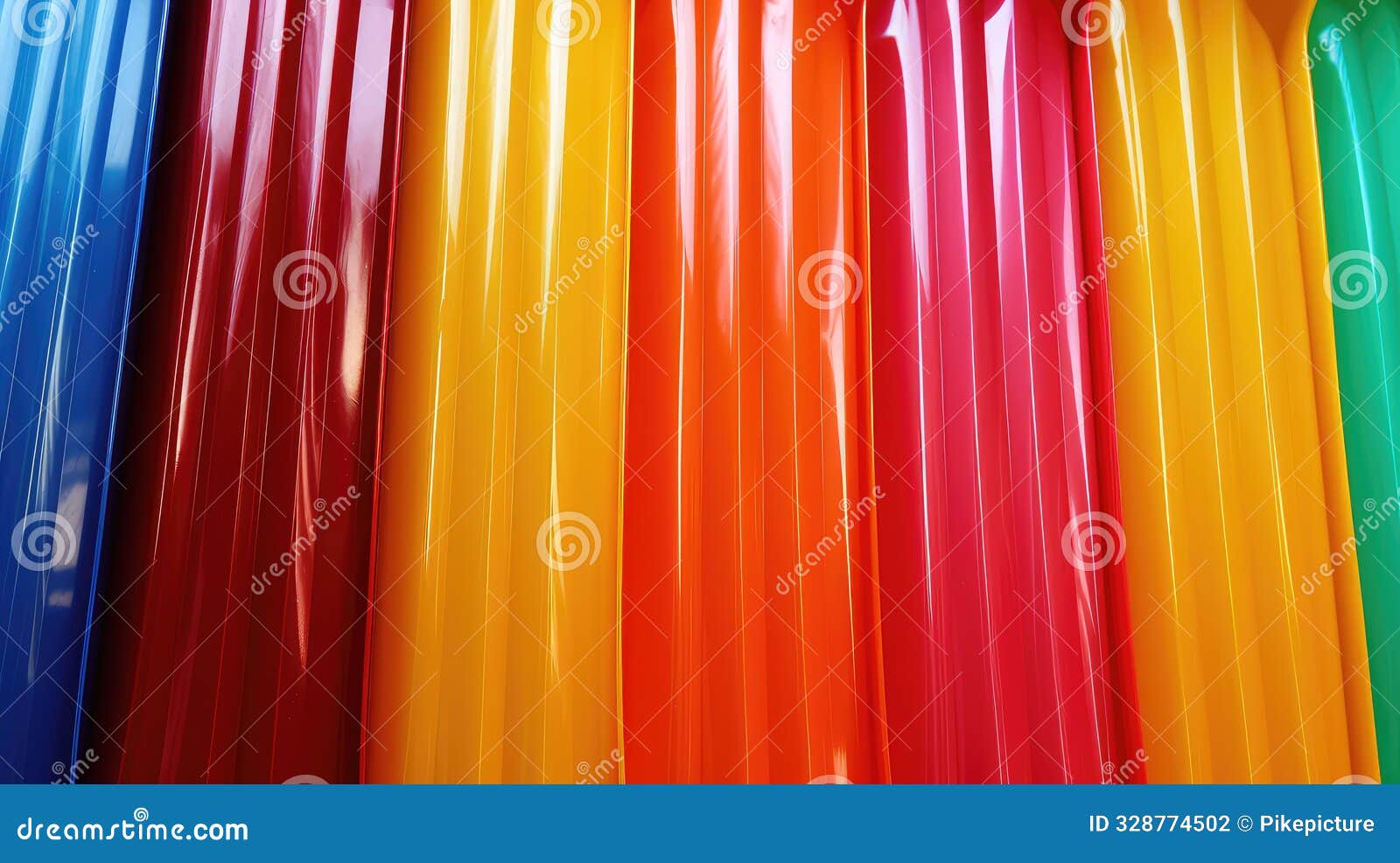 Industrial Corrugated Plastic Texture Stock Illustration - Illustration ...