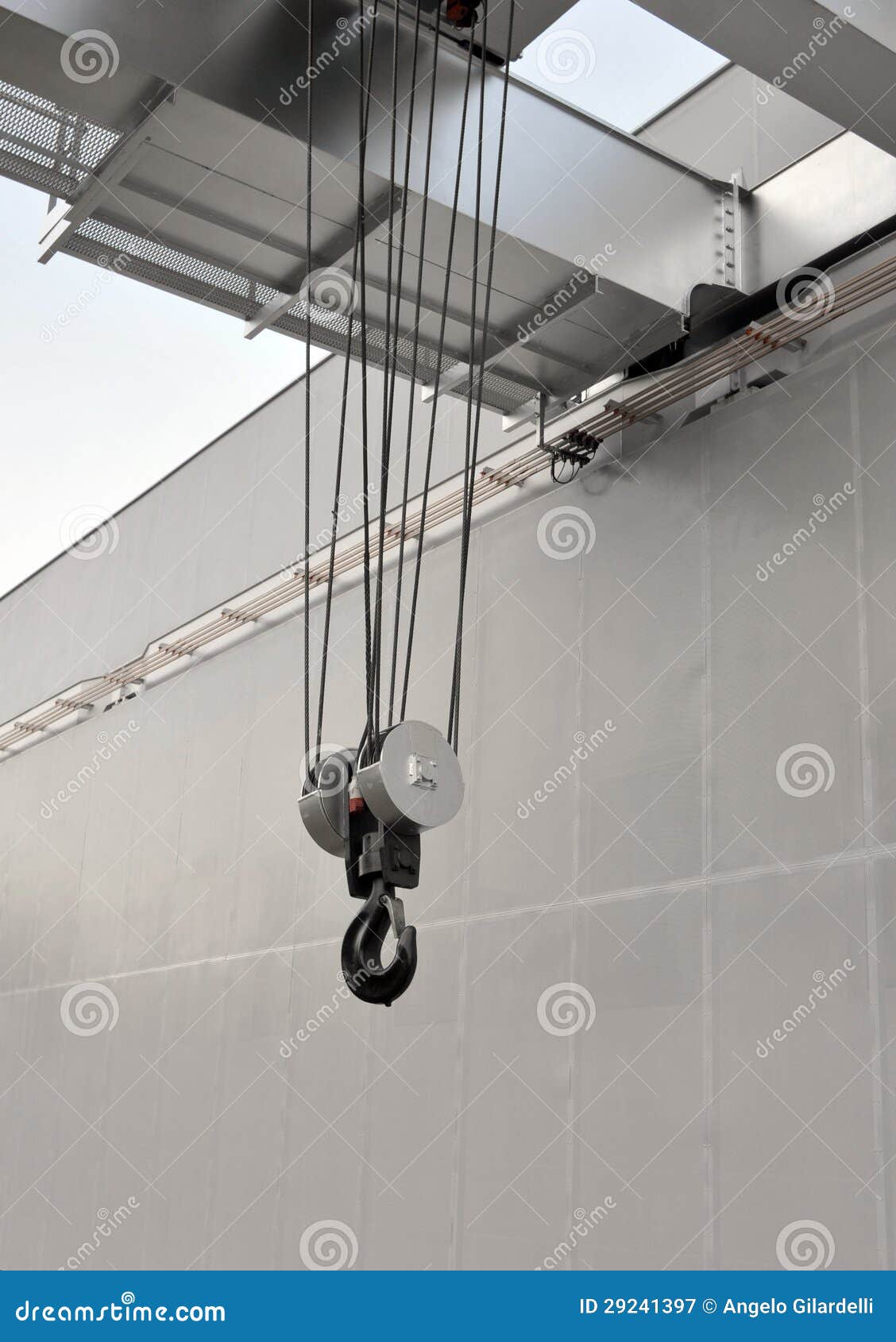 Industrial crane stock image. Image of manufacturing - 29241397