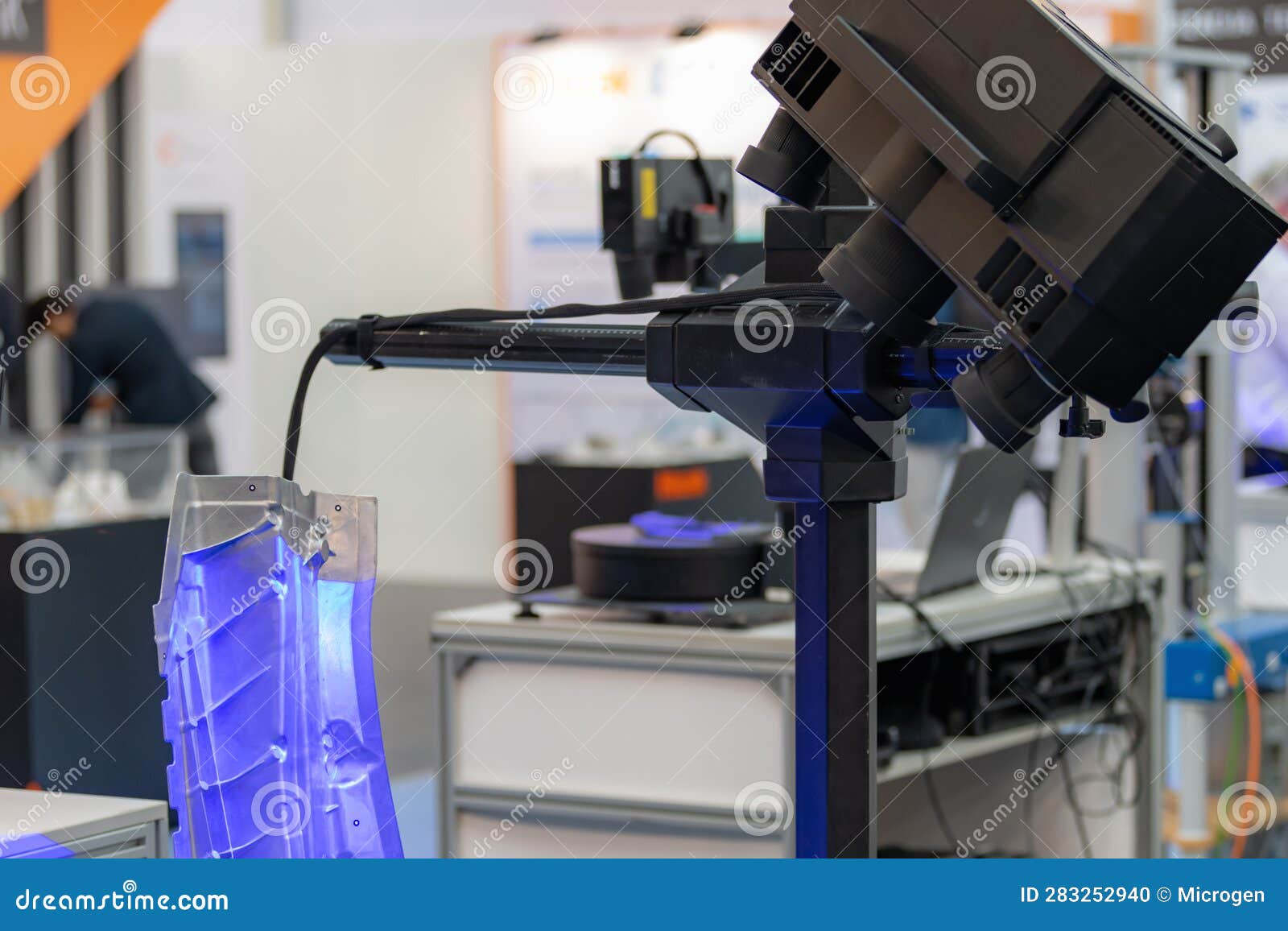 Industrial 3D Measurement Scanner for High Speed 3D Scanning Stock ...