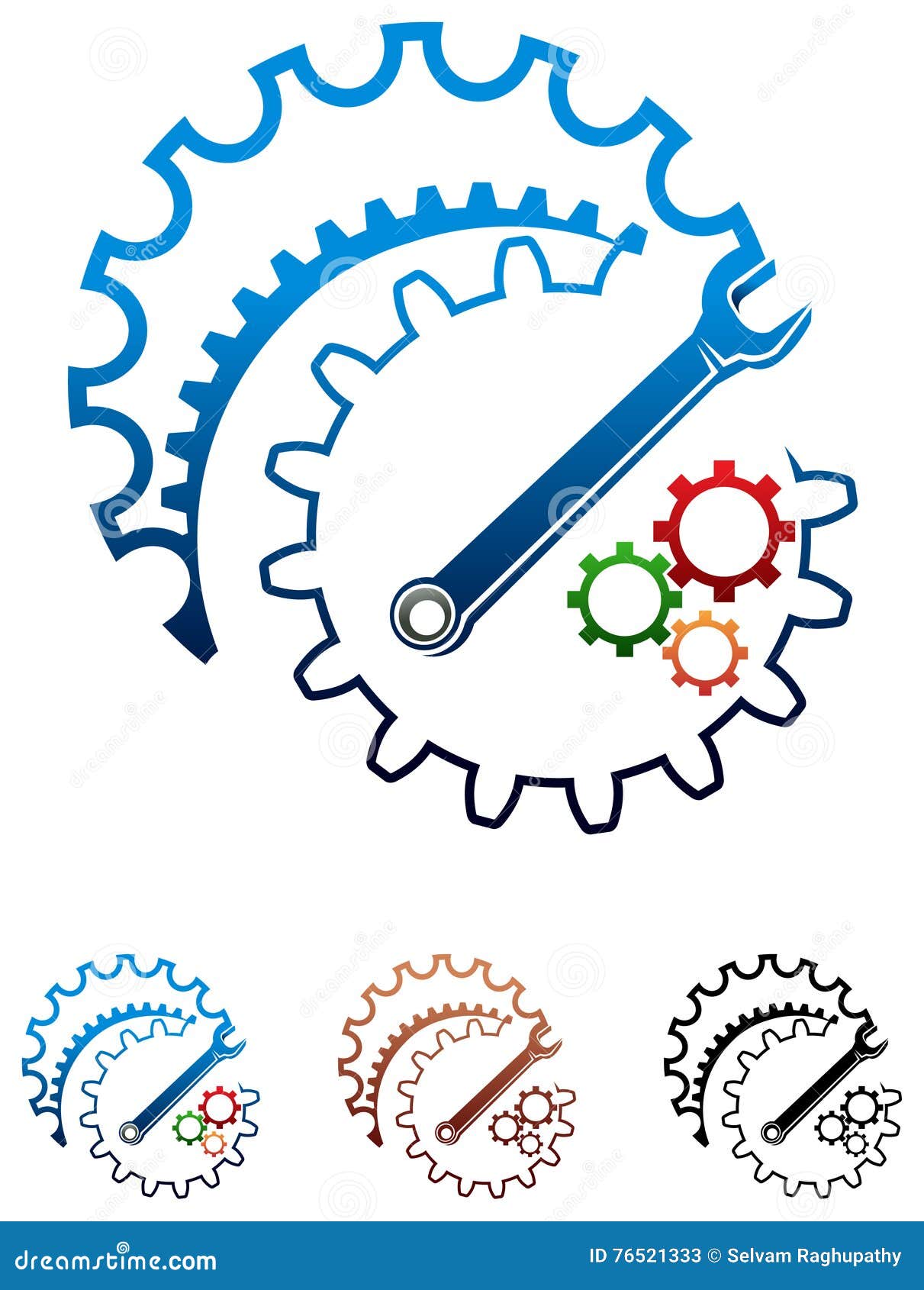 Industrial design stock vector. Illustration of mechanical - 76521333