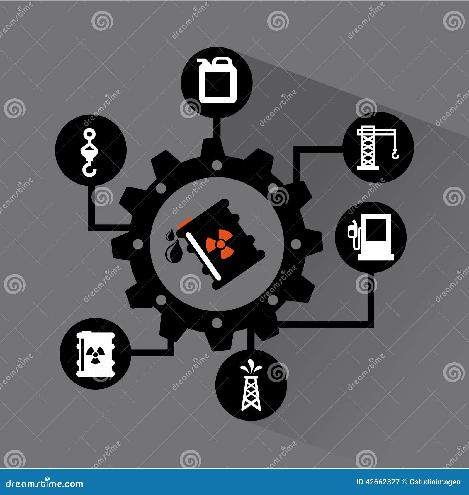 Industrial design stock vector. Illustration of conceptual - 42662327