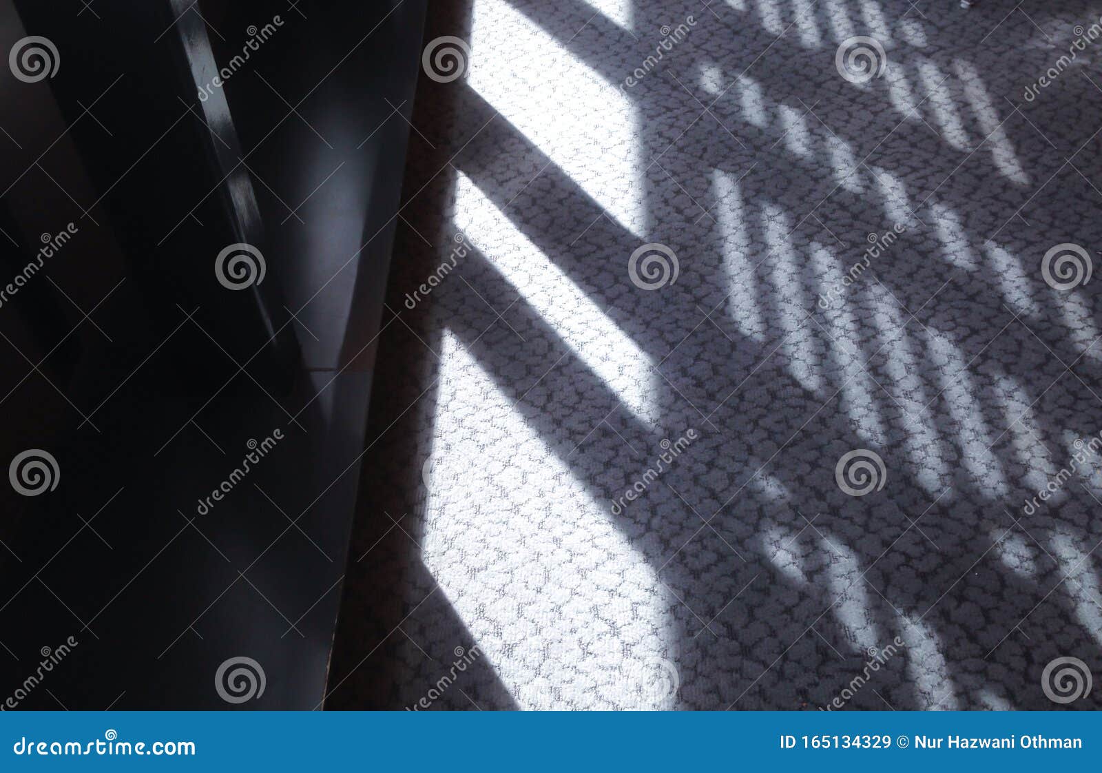 Industrial Design Window Sunlight Parallel Lines Shadows. Stock Image ...