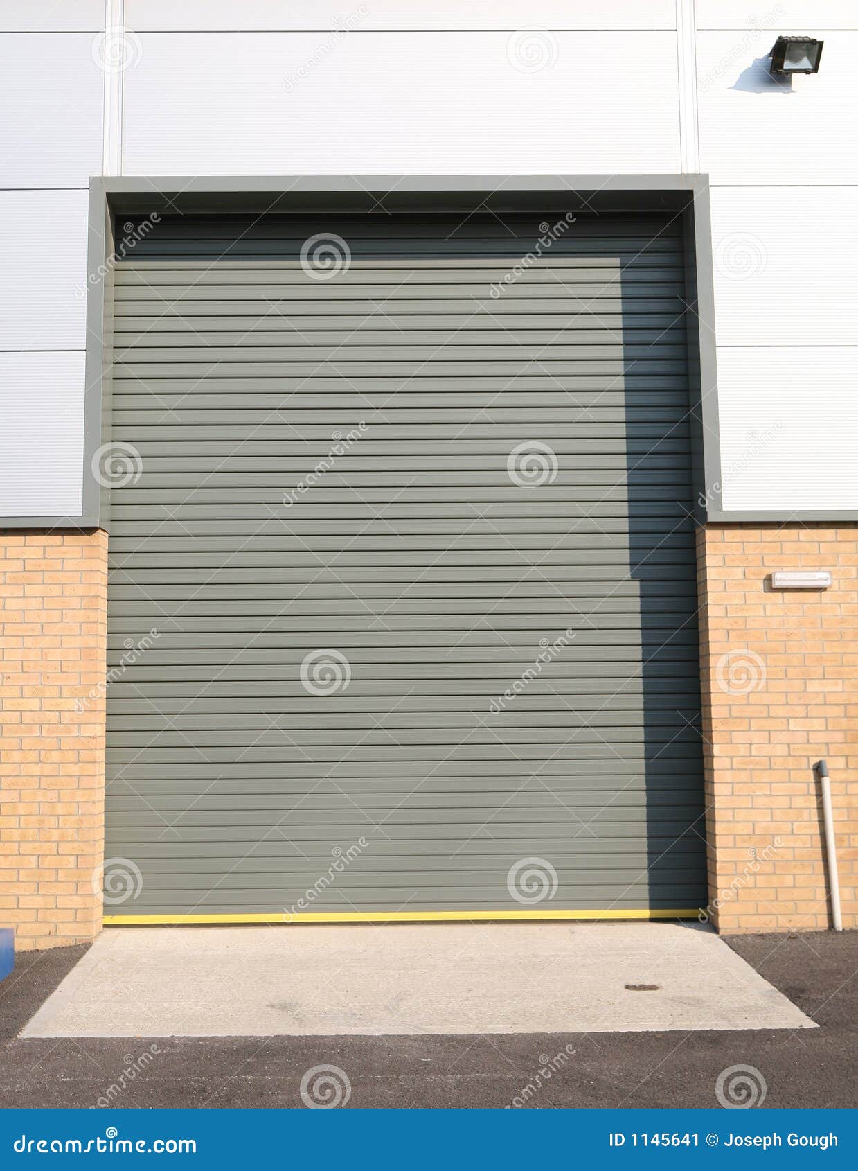 Industrial Despatch Door stock image. Image of store, house - 1145641