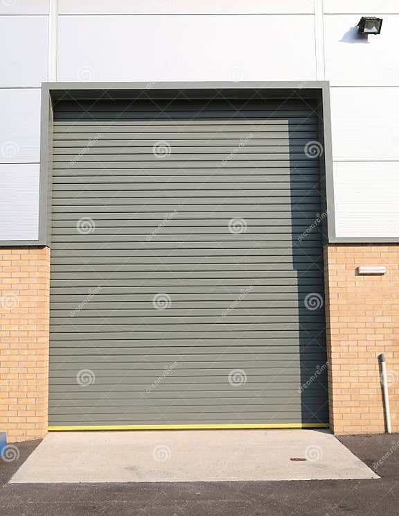 Industrial Despatch Door stock image. Image of store, house - 1145641