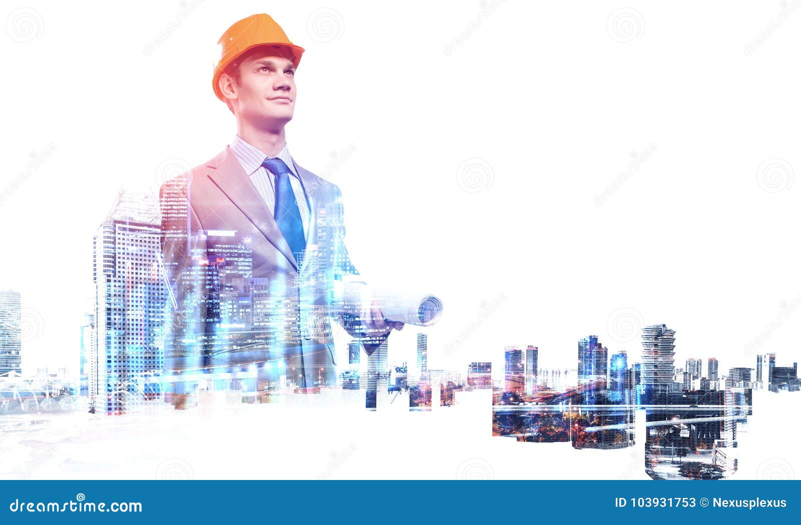 Industrial Development Project. Mixed Media Stock Image - Image of ...