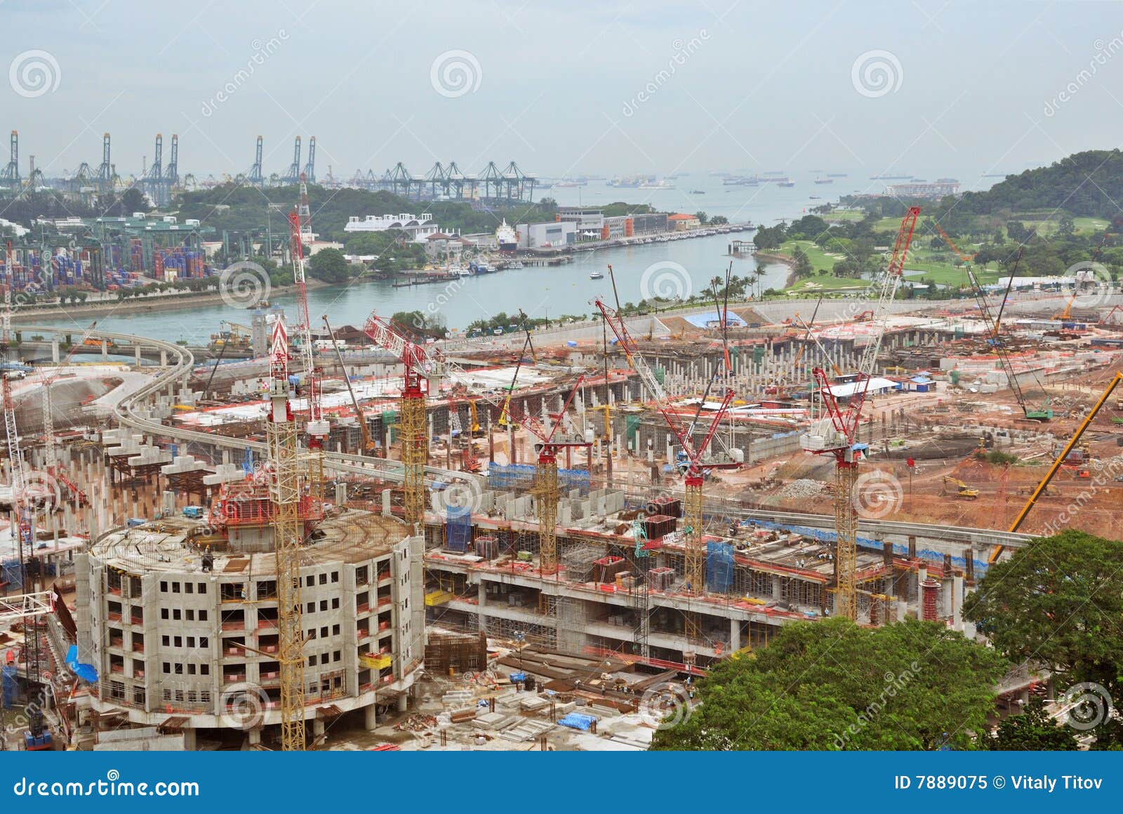 Industrial Developments stock image. Image of huge, urban - 7889075