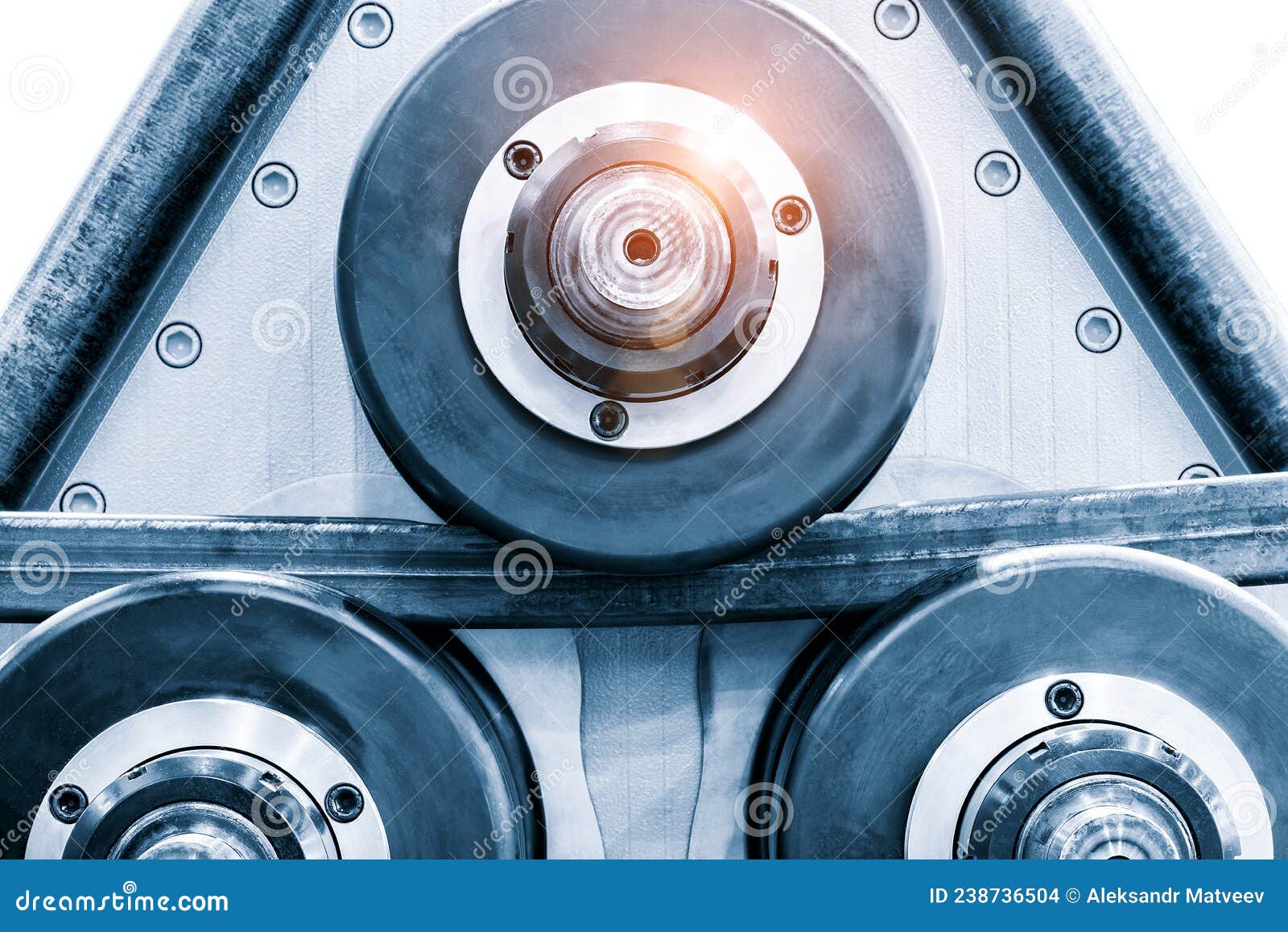 Industrial Device for Bending of Metal Pipes and Plates, Industrial ...