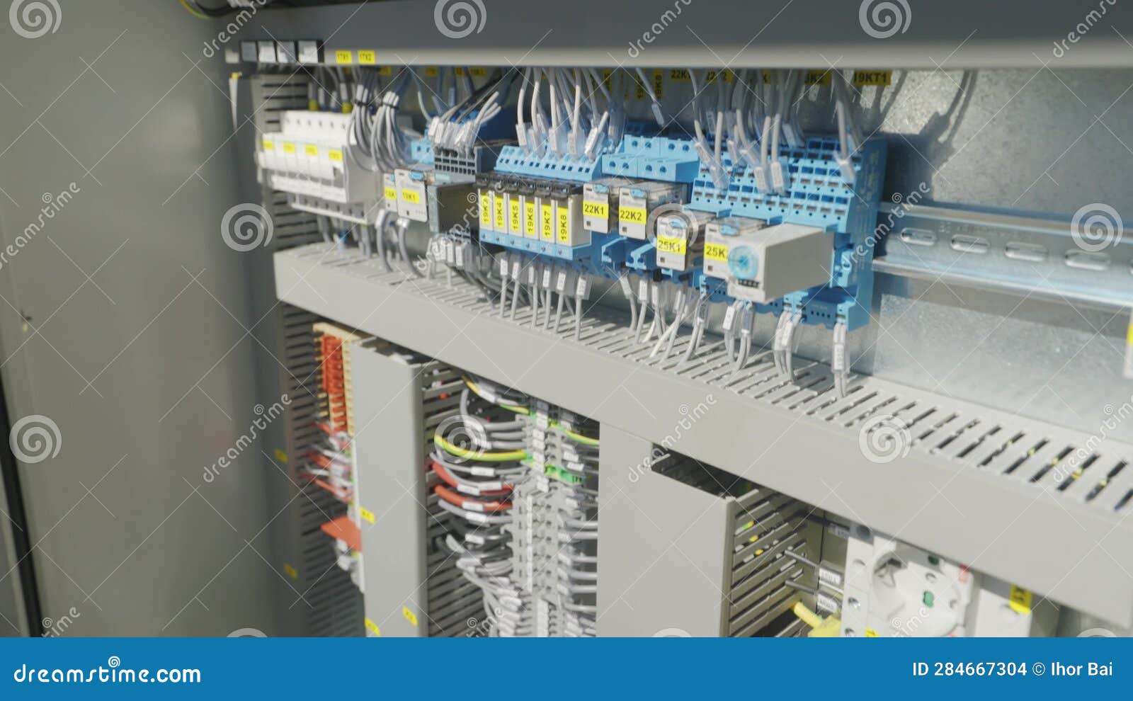 Diesel Generator Set. Modern Industrial Diesel Generator Inside ...