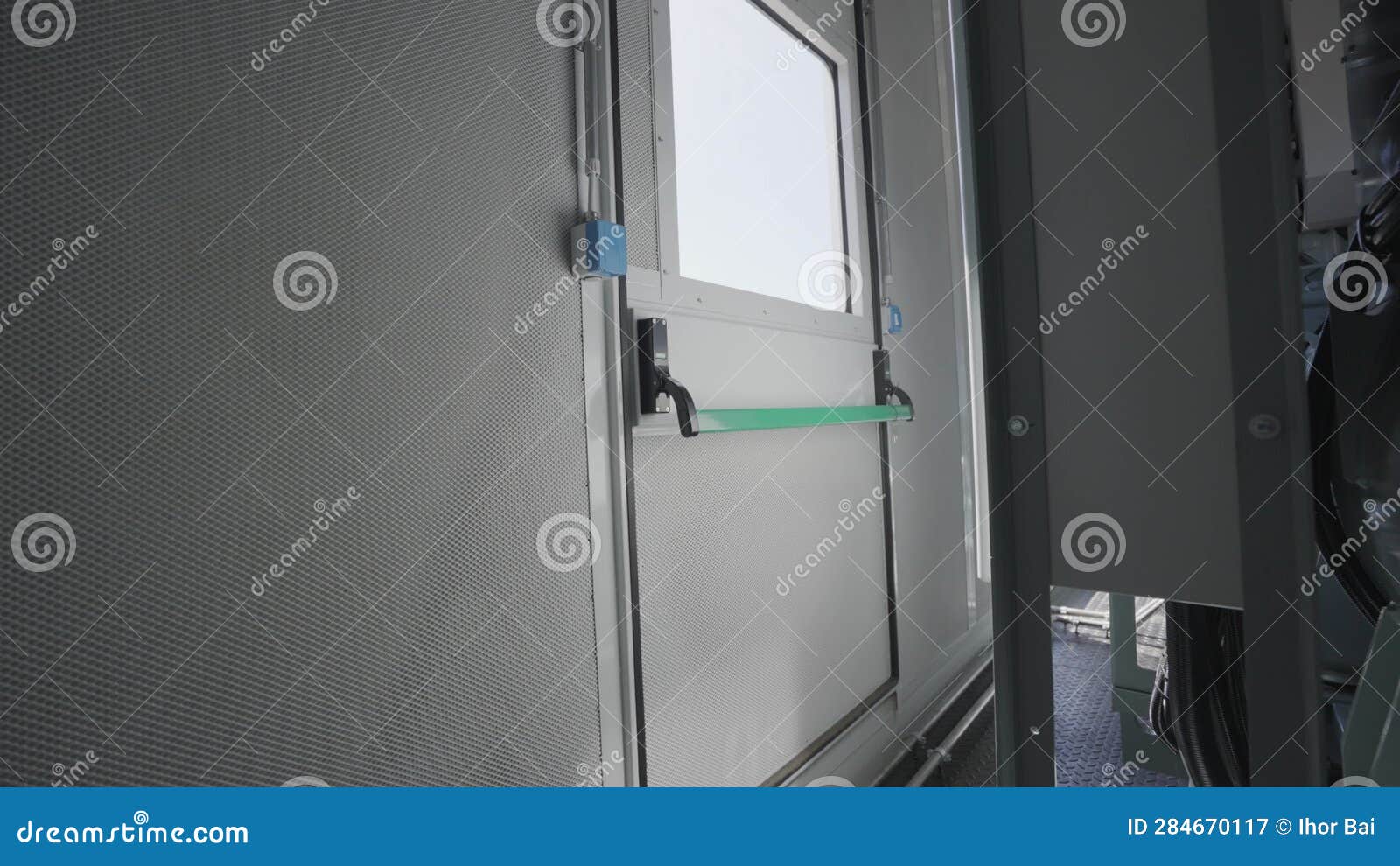 Diesel Generator Set. Modern Industrial Diesel Generator Inside ...