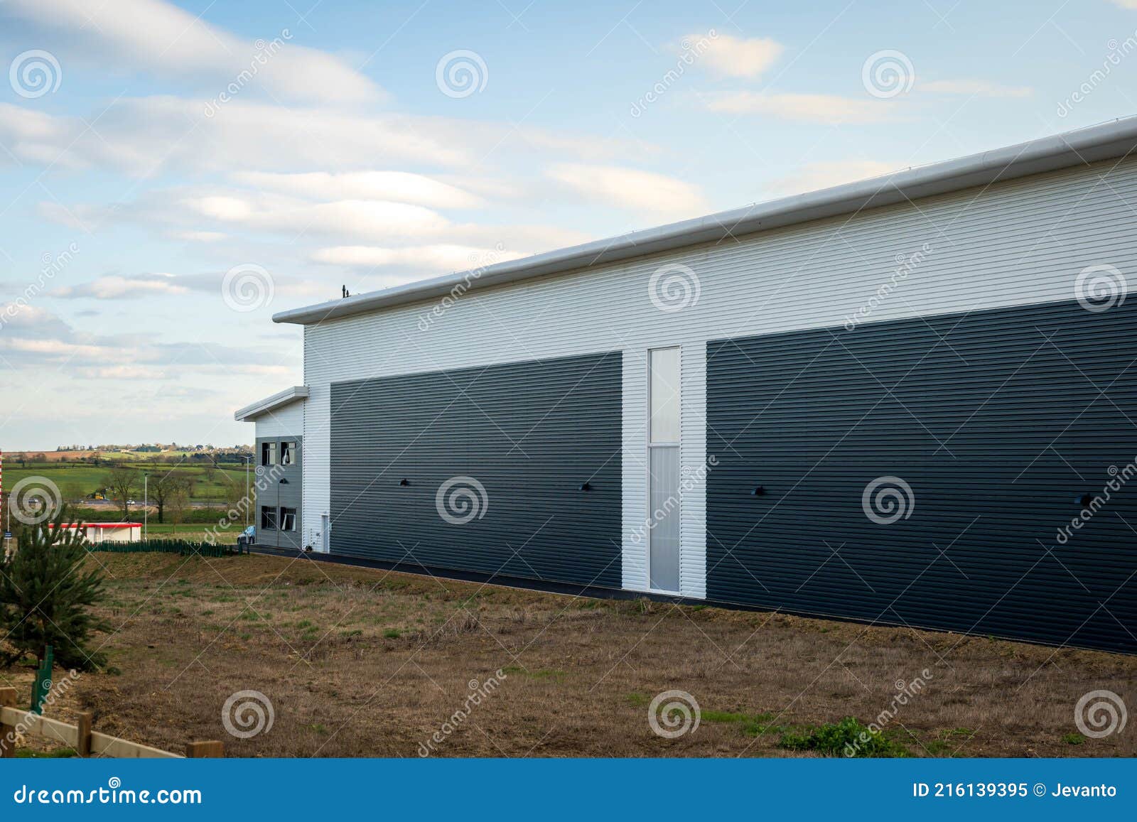 Industrial Distribution Warehouse Construction Frame in England Uk ...