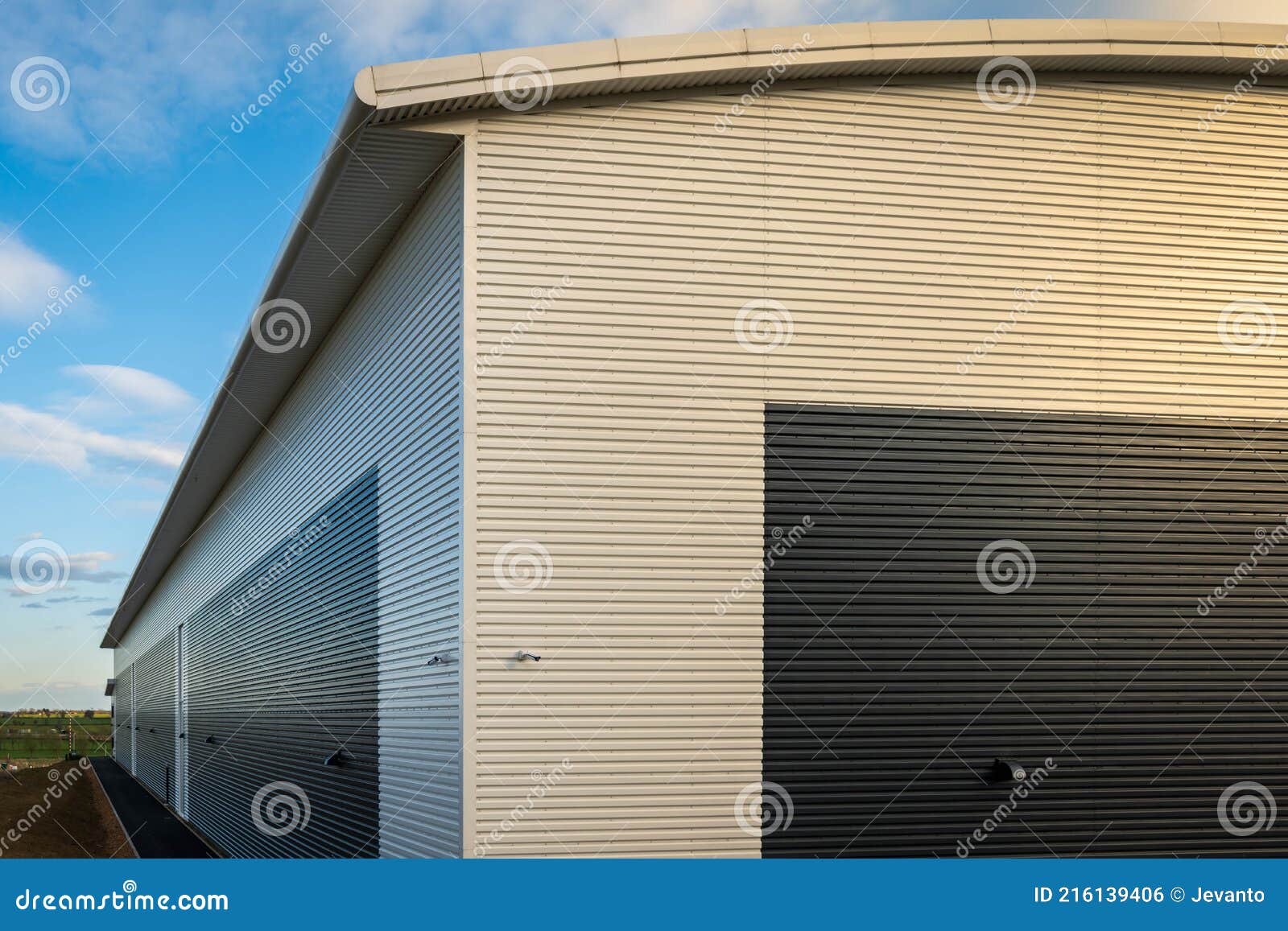 Industrial Distribution Warehouse Construction Frame in England Uk ...