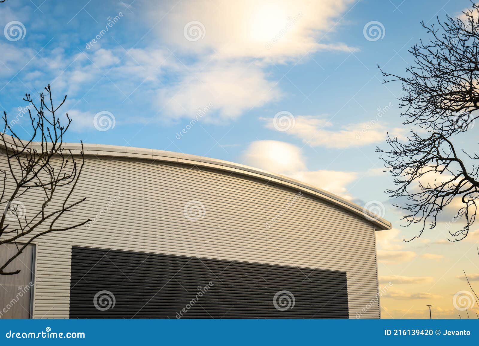 Industrial Distribution Warehouse Construction Frame in England Uk ...