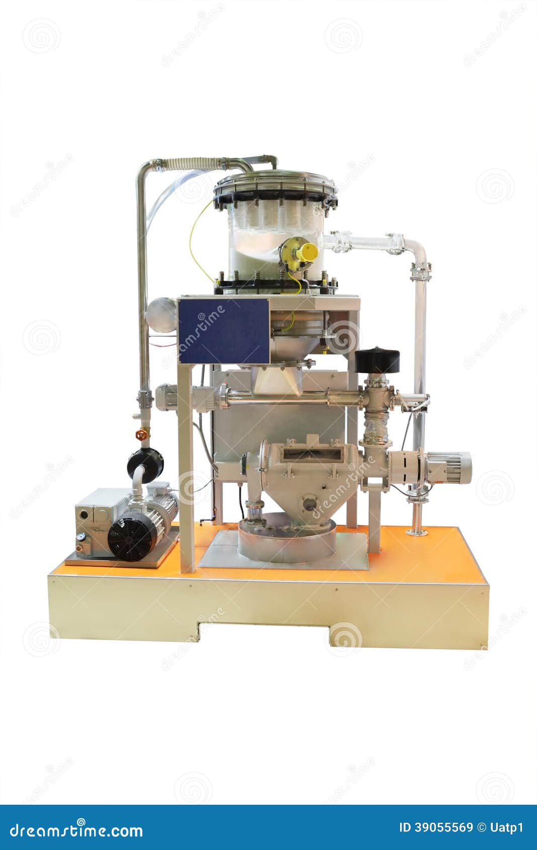 Industrial dosing machine stock image. Image of dose - 39055569