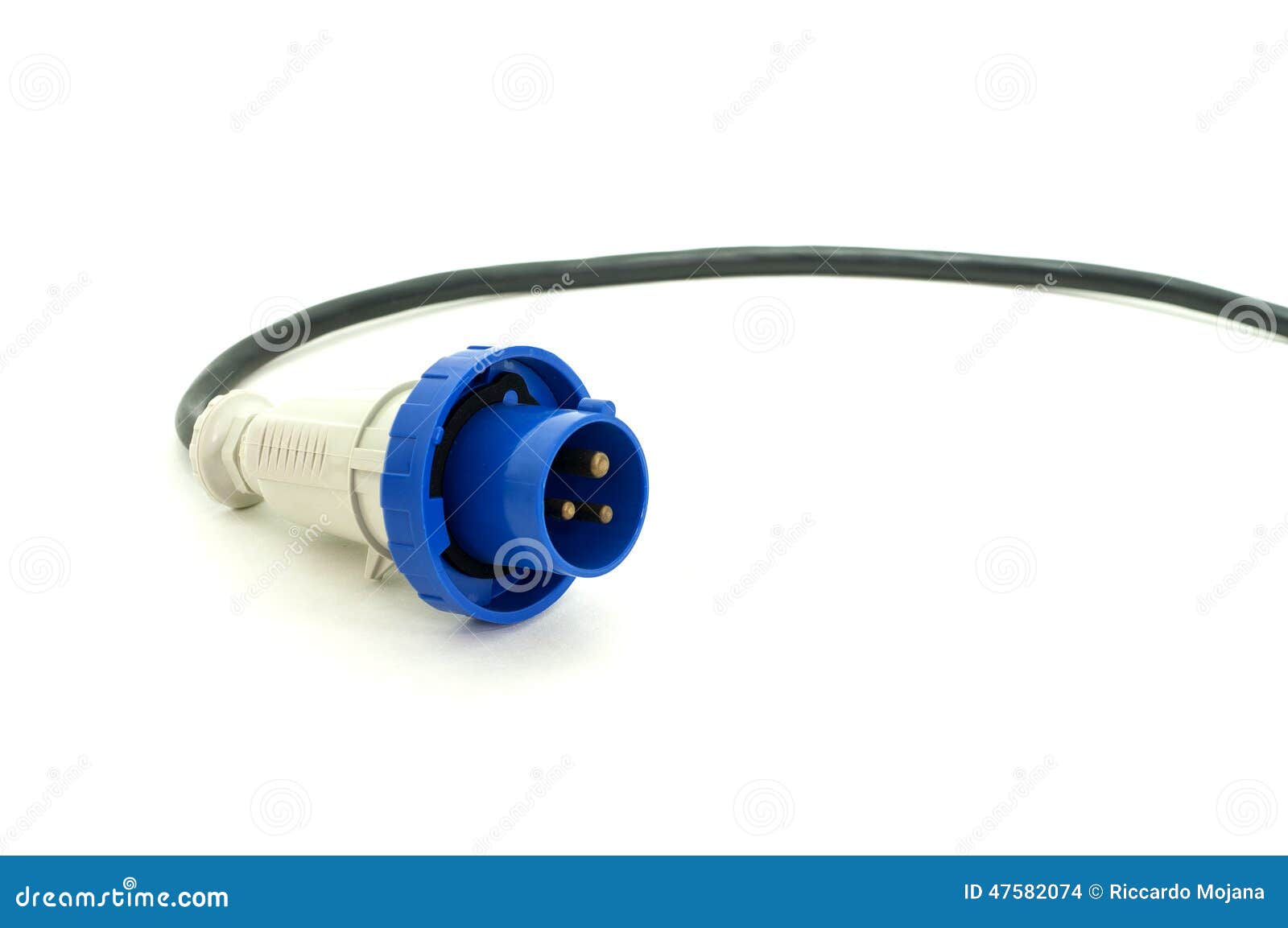 Industrial Electrical plug stock photo. Image of electricity - 47582074