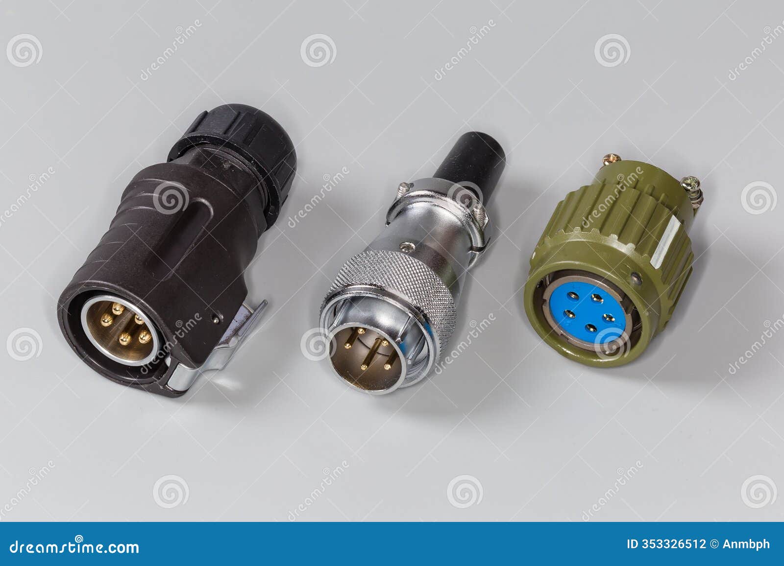 Industrial Electrical Plugs and Socket with Different Couplings Design ...