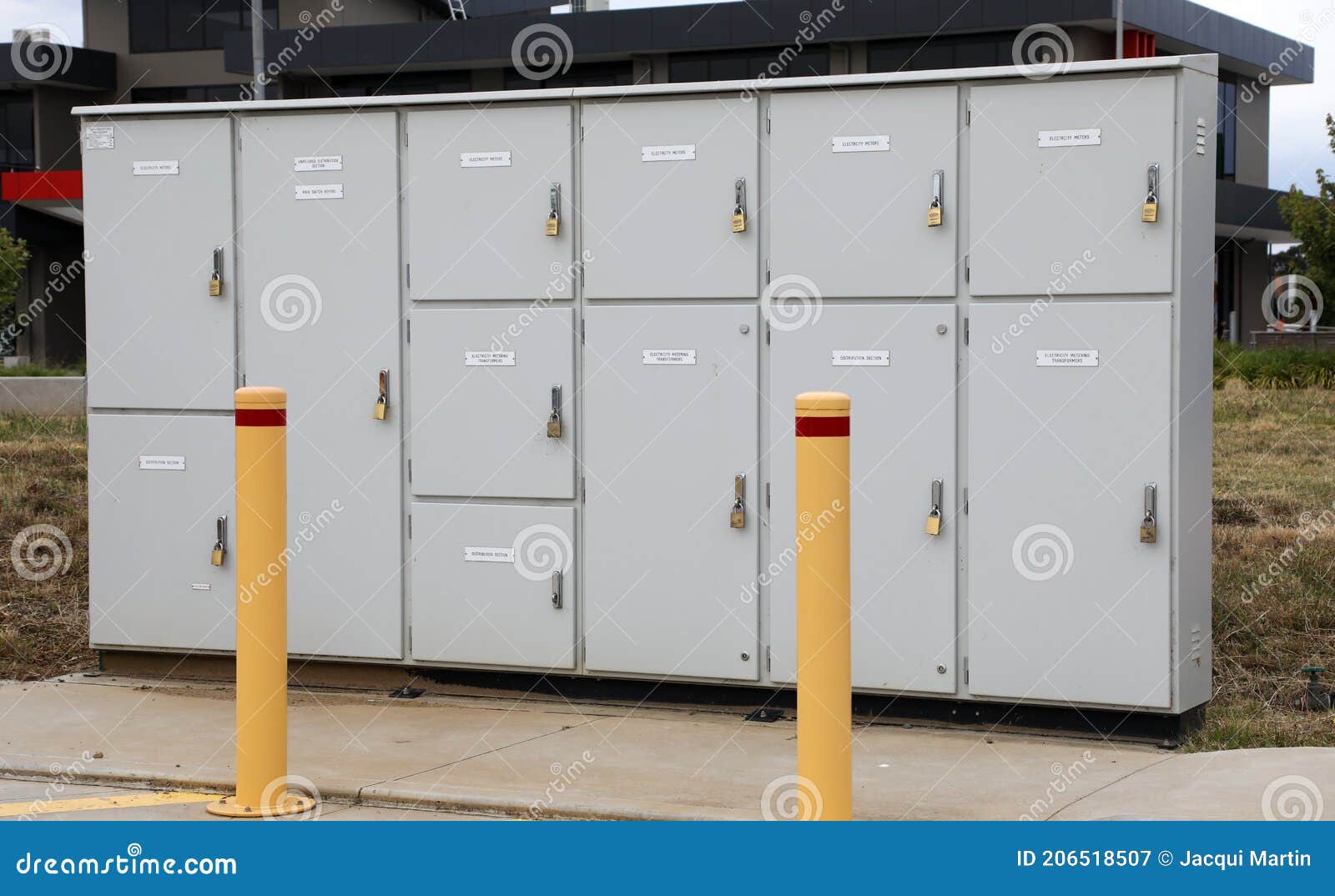 Industrial electricity box stock image. Image of line - 206518507