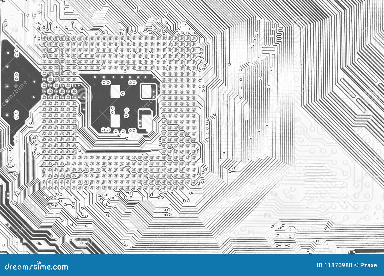 Industrial Electronic Black Graphic Texture Stock Illustration ...