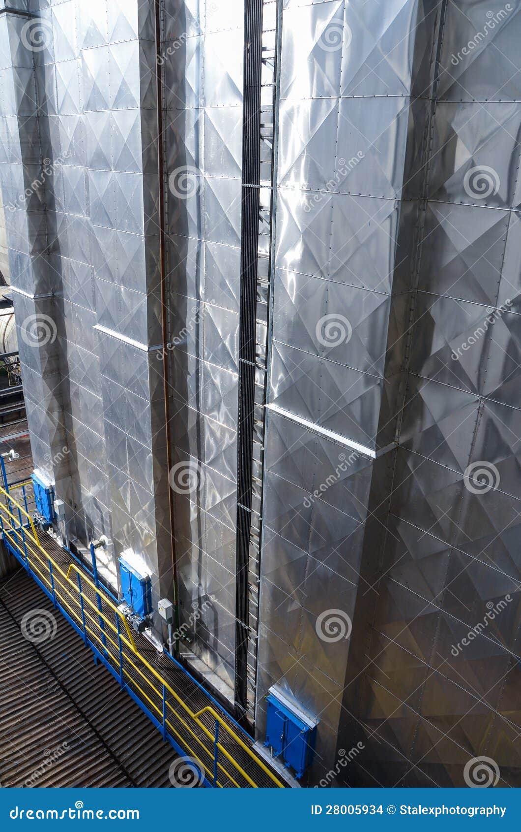 Industrial Electrostatic Filter Stock Photo - Image of filtration ...