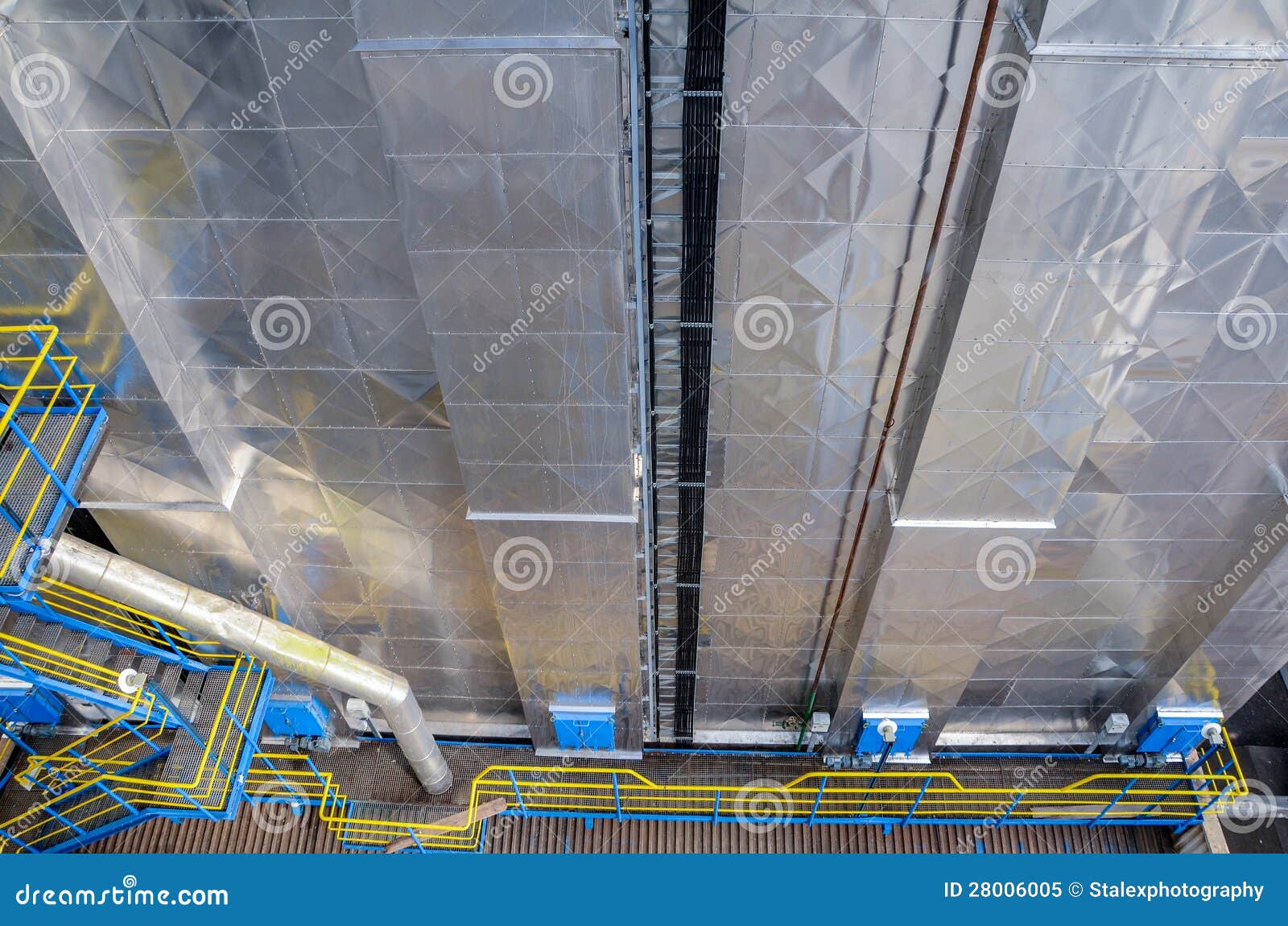 Industrial Electrostatic Filter Stock Image - Image of toxic, pollution ...