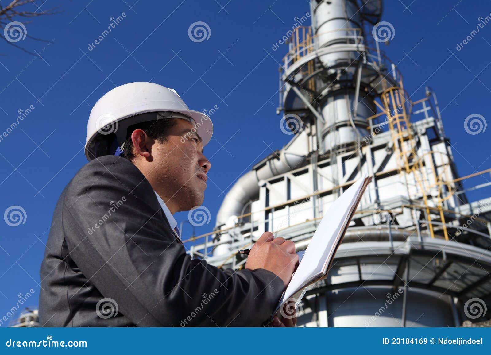 Industrial engineer stock image. Image of headwear, asian - 23104169