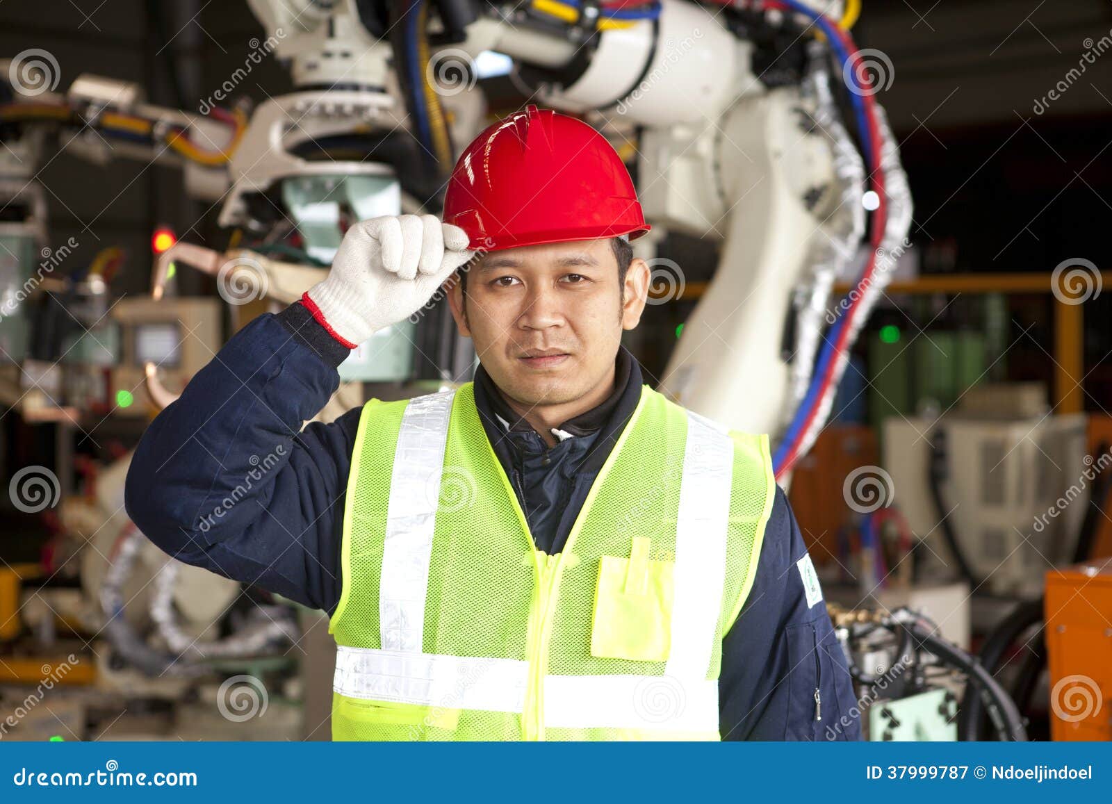 Industrial engineer stock image. Image of occupation - 37999787