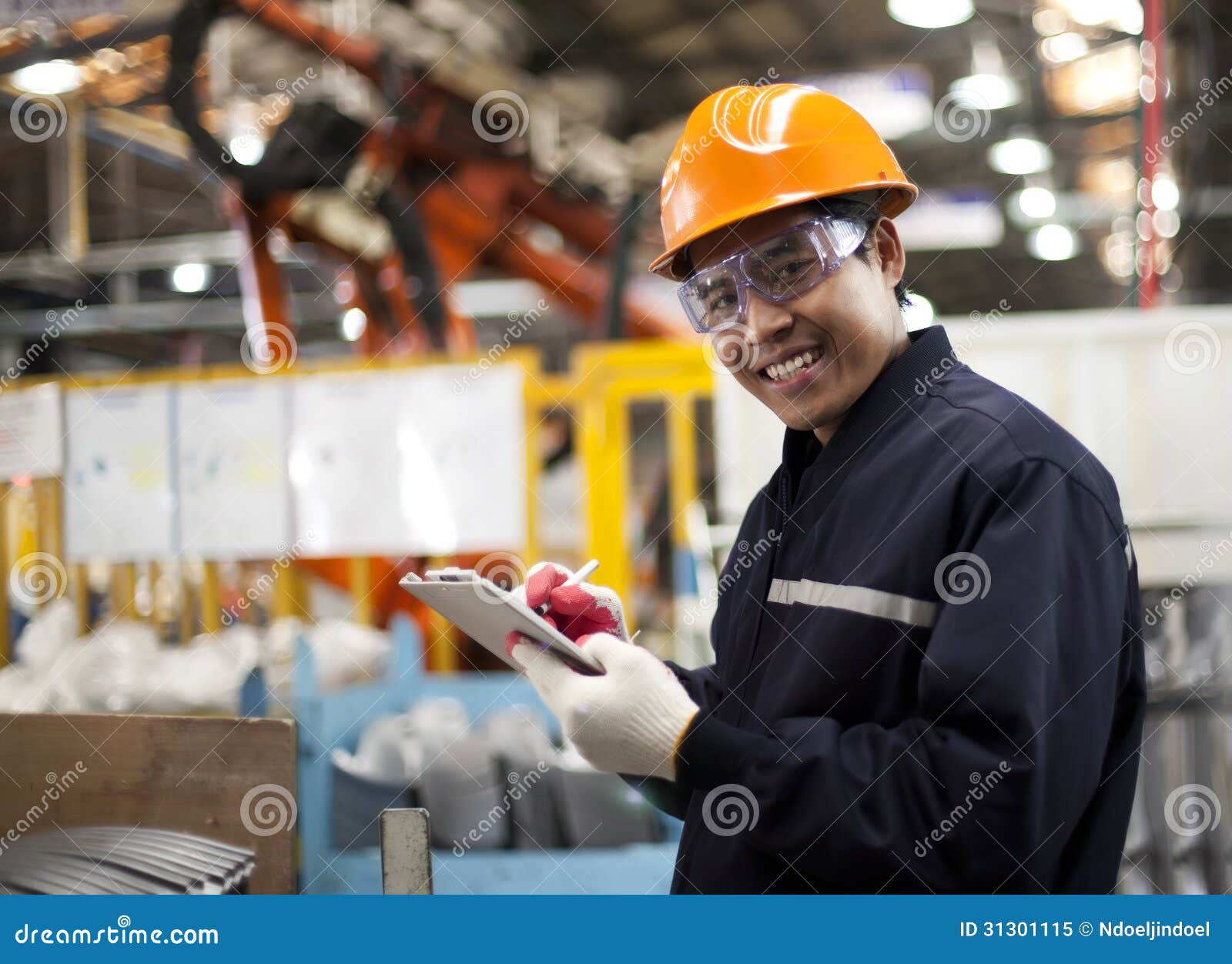 Industrial engineer stock image. Image of worker, industry - 31301115