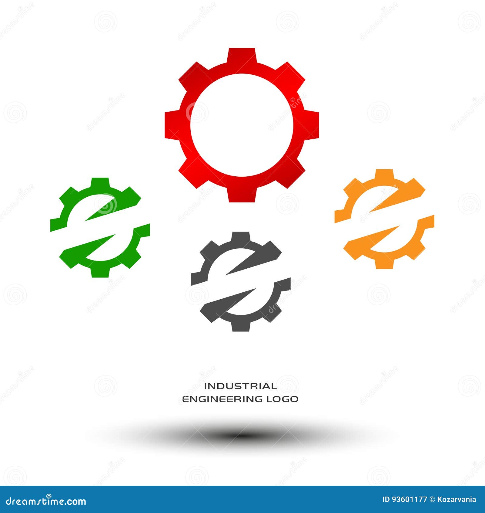 Industrial Engineering Logo Stock Vector - Illustration of motion ...