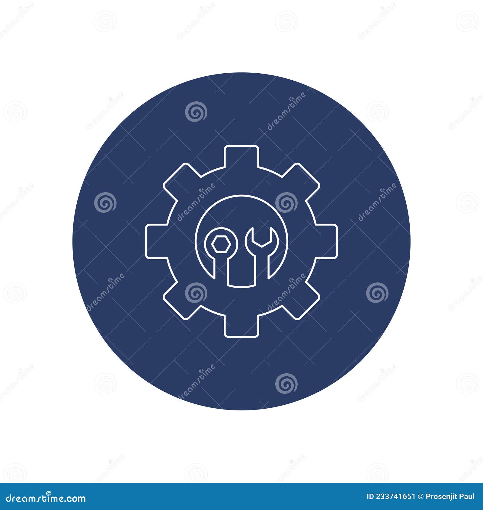 Industrial Engineering Tools Icon Vector Stock Vector - Illustration of ...